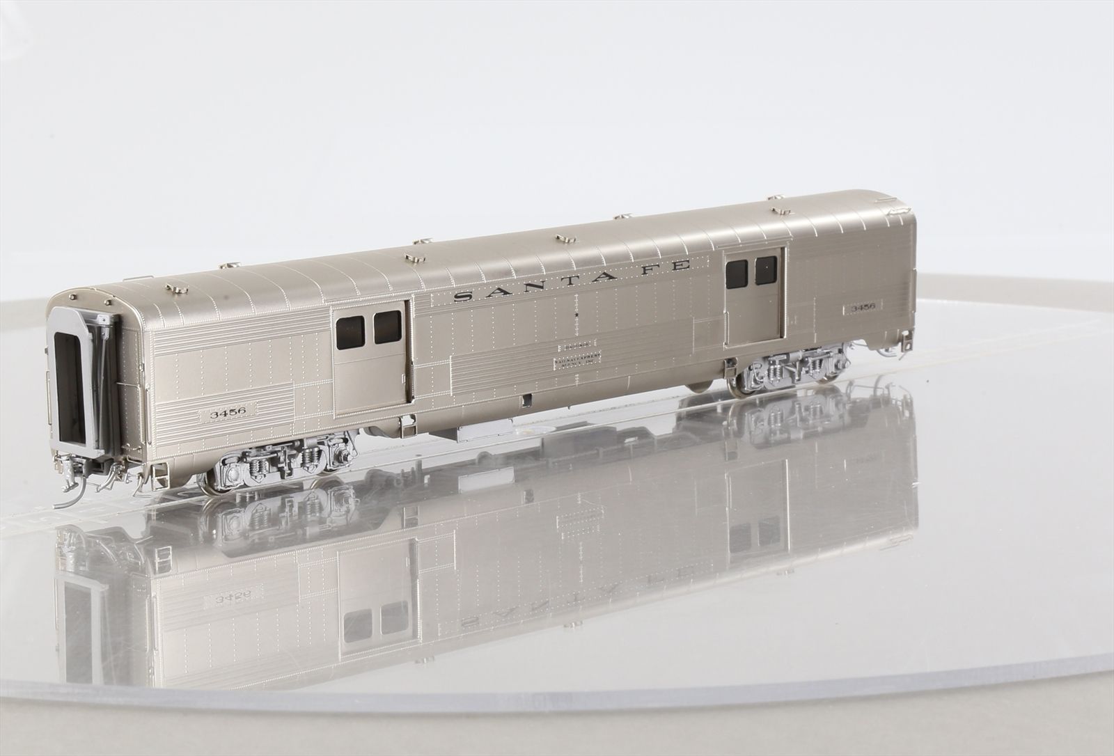 HO Scale Brass Model Train - TCY CY 1240 Coach Yard AT&SF Santa Fe ...