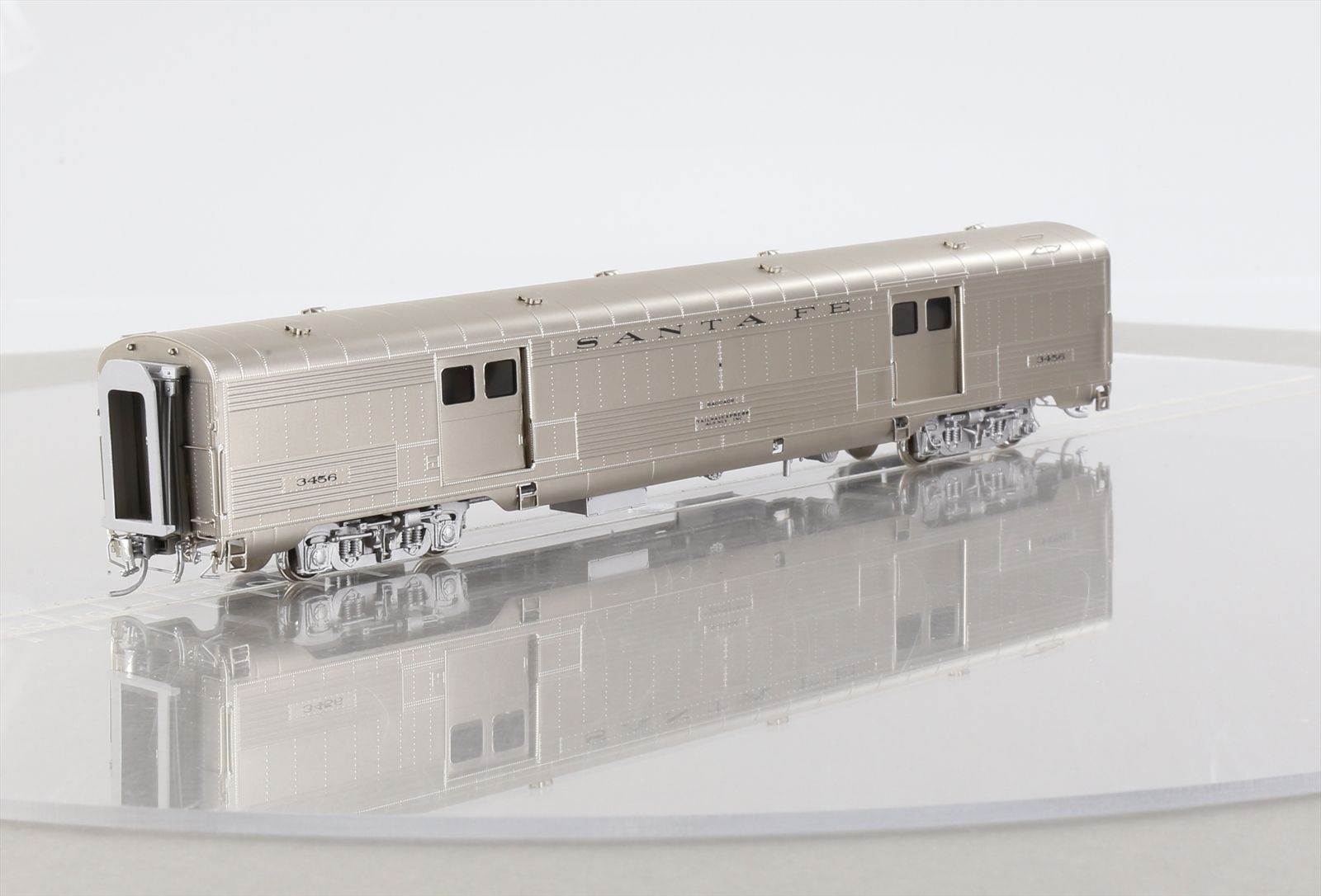 HO Scale Brass Model Train - TCY CY 1240 Coach Yard AT&SF Santa Fe ...
