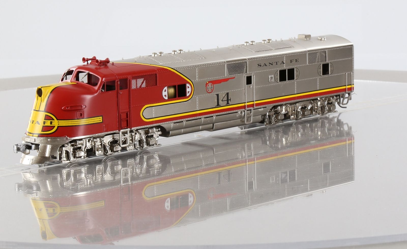 HO Scale Brass Model Train - Oriental Limited AT&SF Santa Fe EMD E6A ...