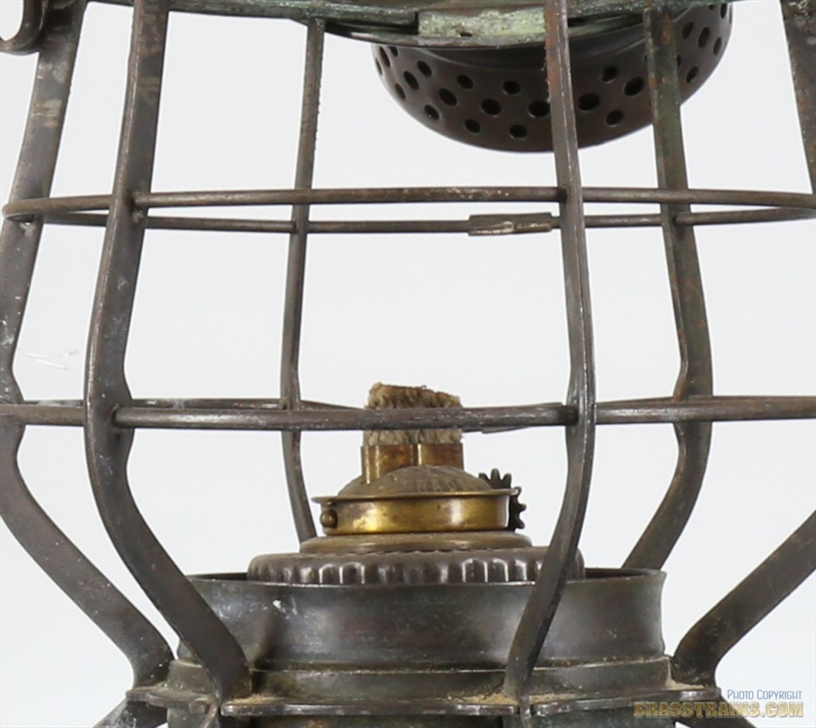 Lantern - Keystone The Casey, Tall Globe, Clear - B&O Capitol Logo ...