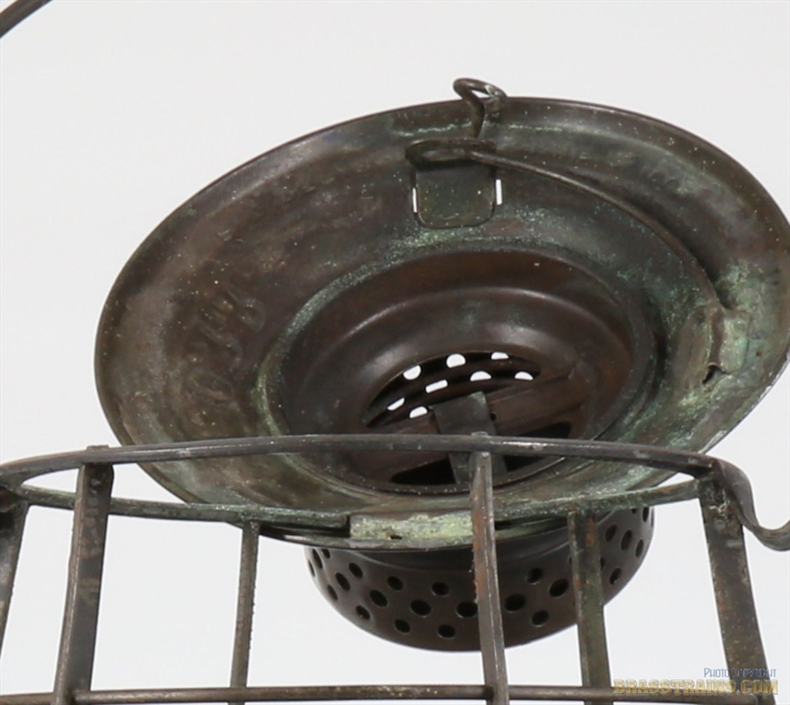 Lantern - Keystone The Casey, Tall Globe, Clear - B&O Capitol Logo ...