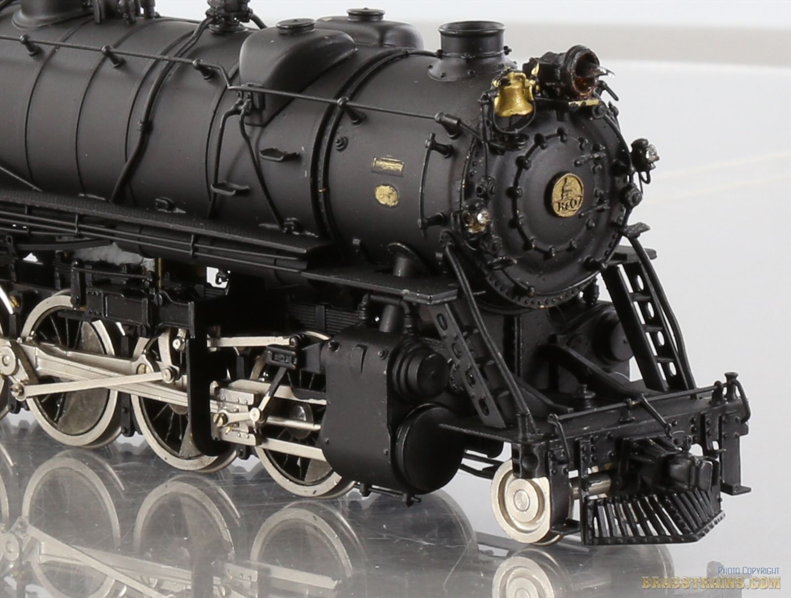 HO Scale Brass Model Train - WMC Westside B&O Baltimore & Ohio 2-10-2 S ...