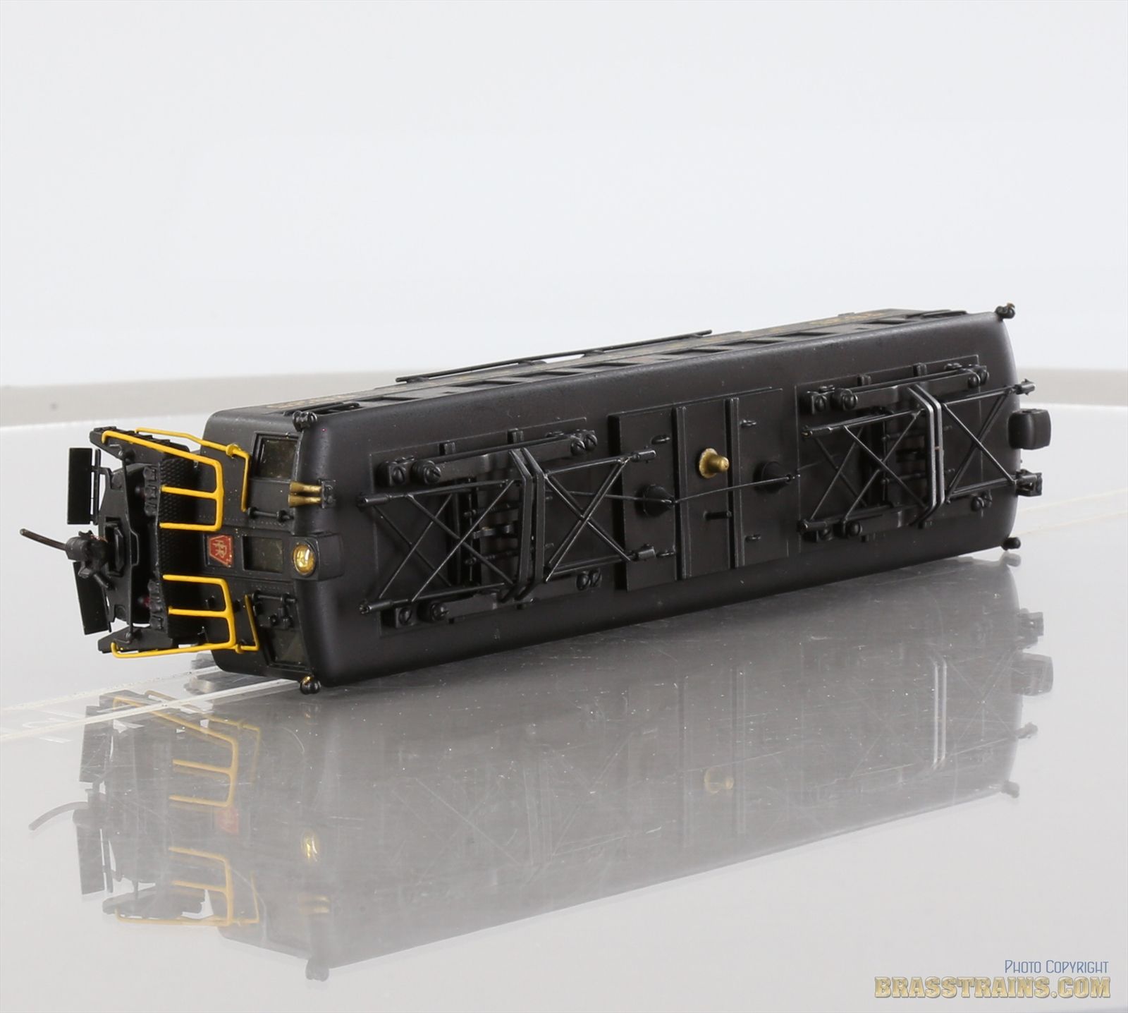 HO Brass Model Train - ALCO Models E-110 PRR Pennsylvania L-6 Box Cab ...