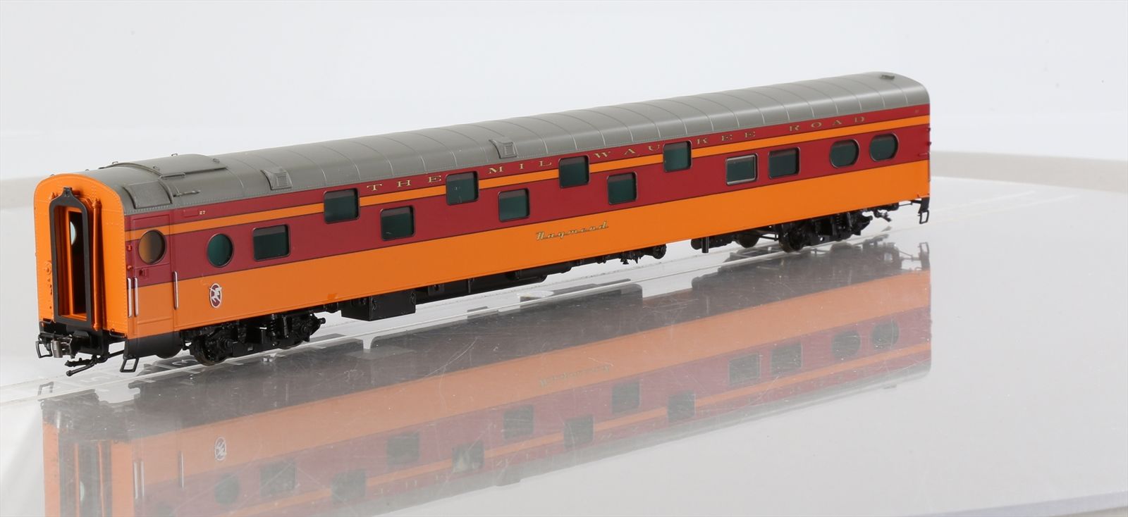 HO Scale Brass Model Train- RWY Railway Classics MILW 19 Milwaukee Road ...