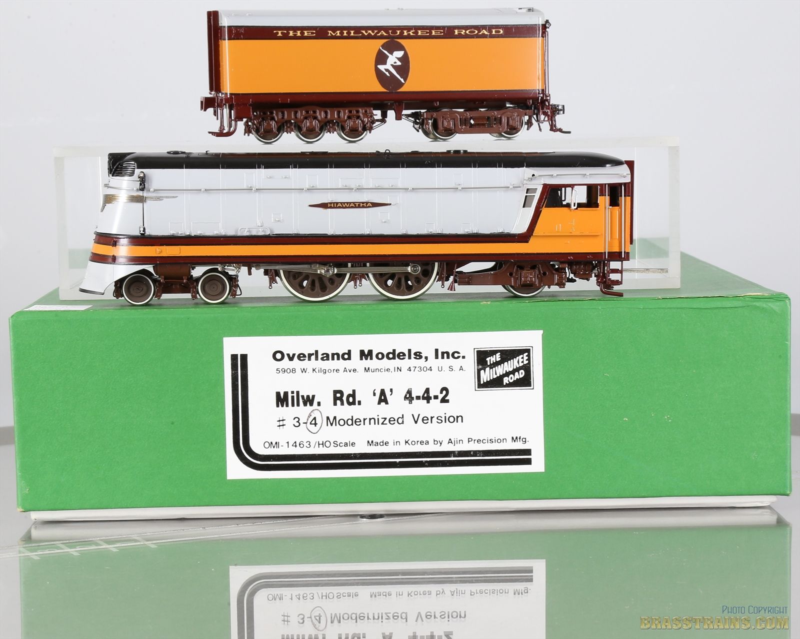 HO Scale Brass Model Train - OMI 1463 Overland Models Milwaukee ...