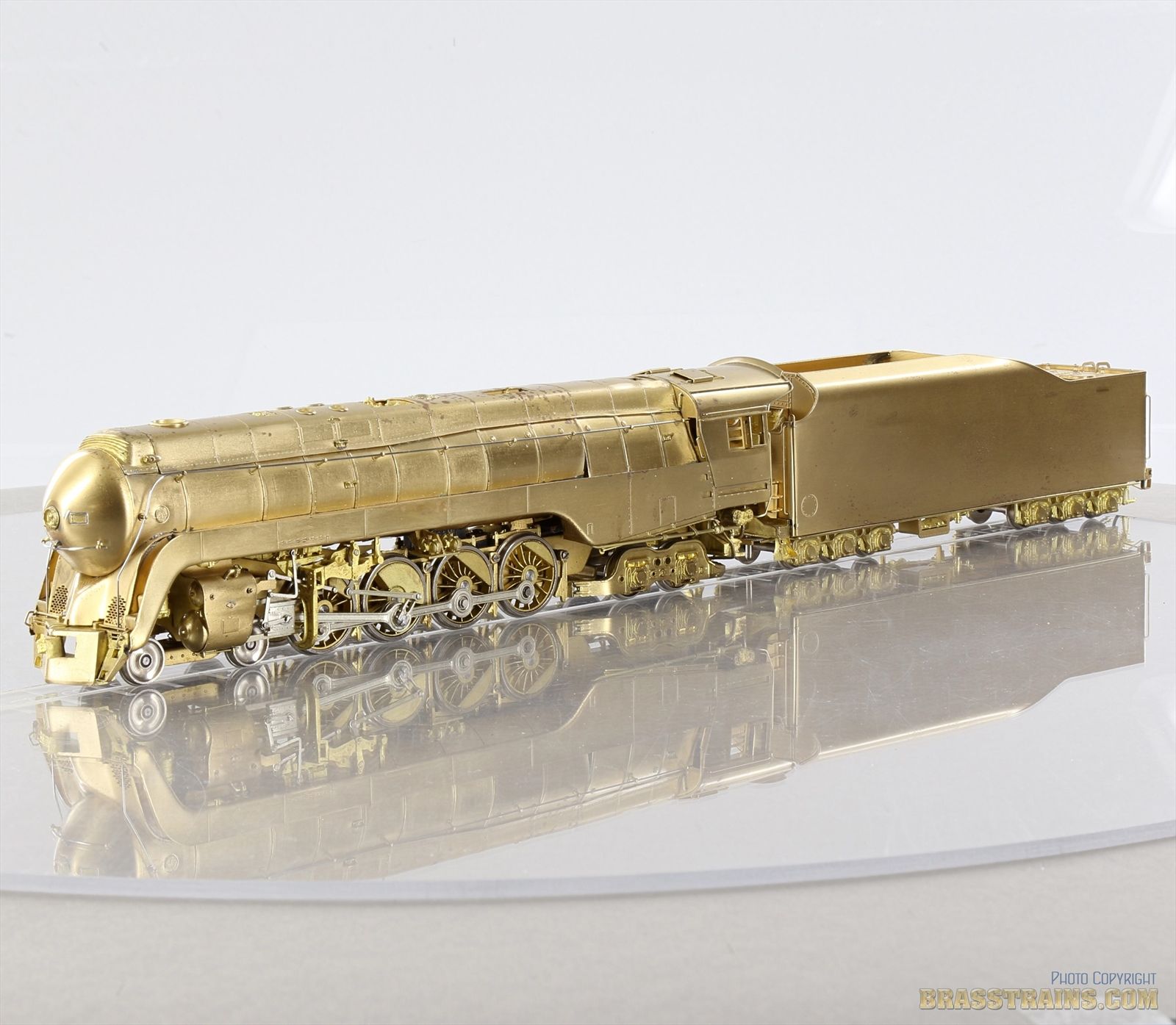 HO Scale Brass Model Train - Sunset N&W Norfolk & Western 4-8-4 Class J ...
