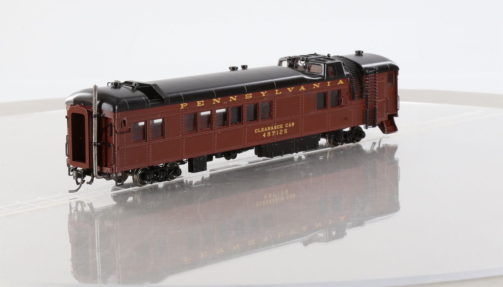 HO Scale Brass Model Train - Railworks PRR Pennsylvania Clearance Car ...
