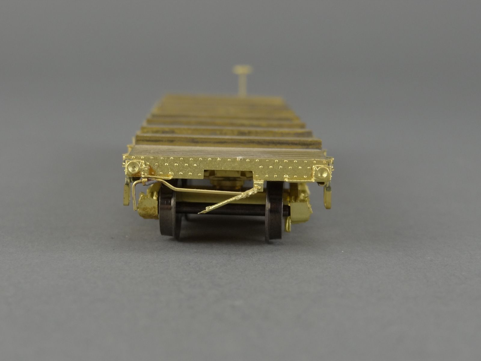 HO Brass Model Train - Railworks Rutland 2700 Class Flat Car for Marble ...