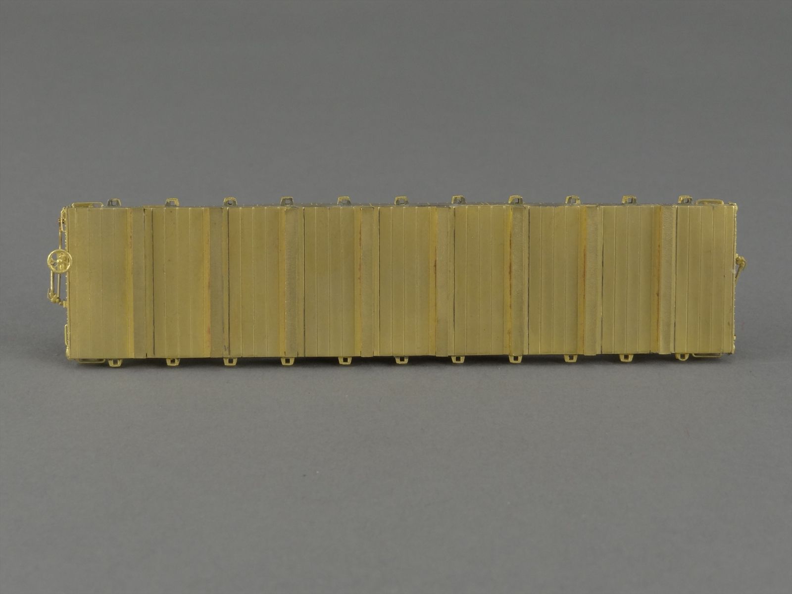 HO Brass Model Train - Railworks Rutland 2700 Class Flat Car for Marble ...