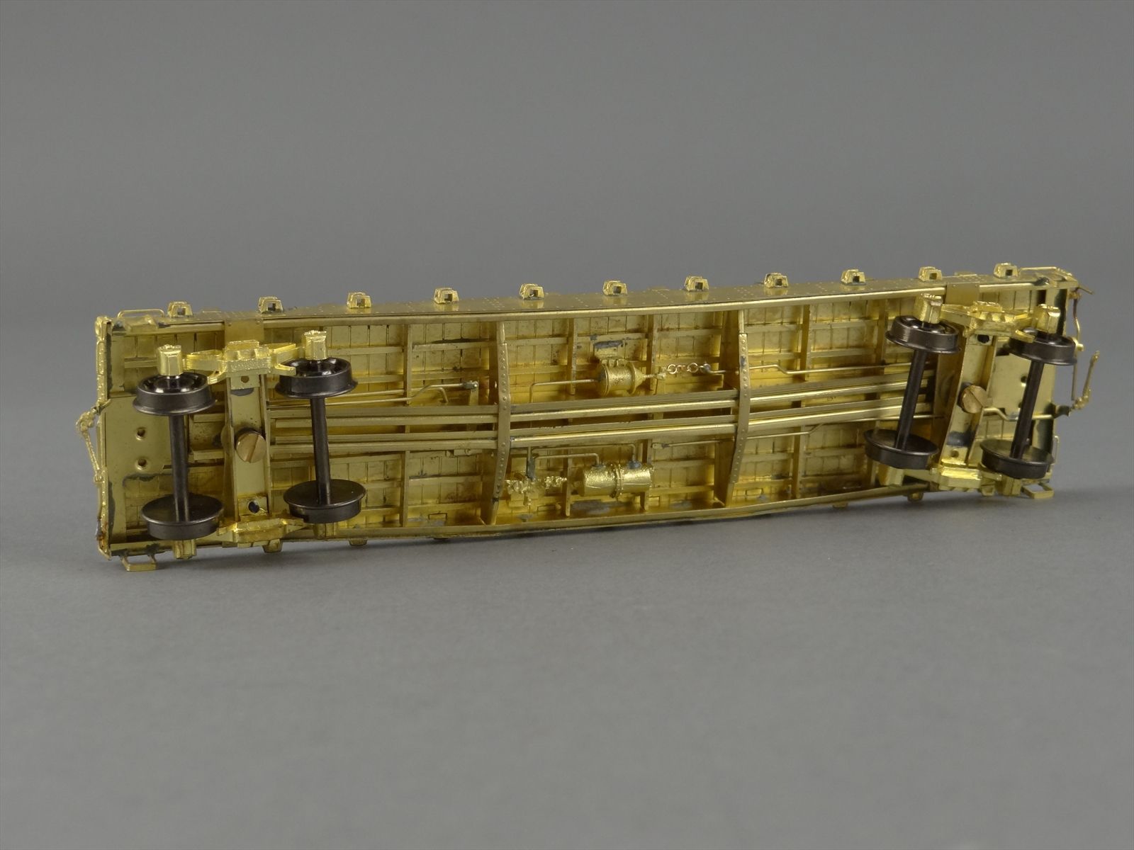 HO Brass Model Train - Railworks Rutland 2700 Class Flat Car for Marble ...