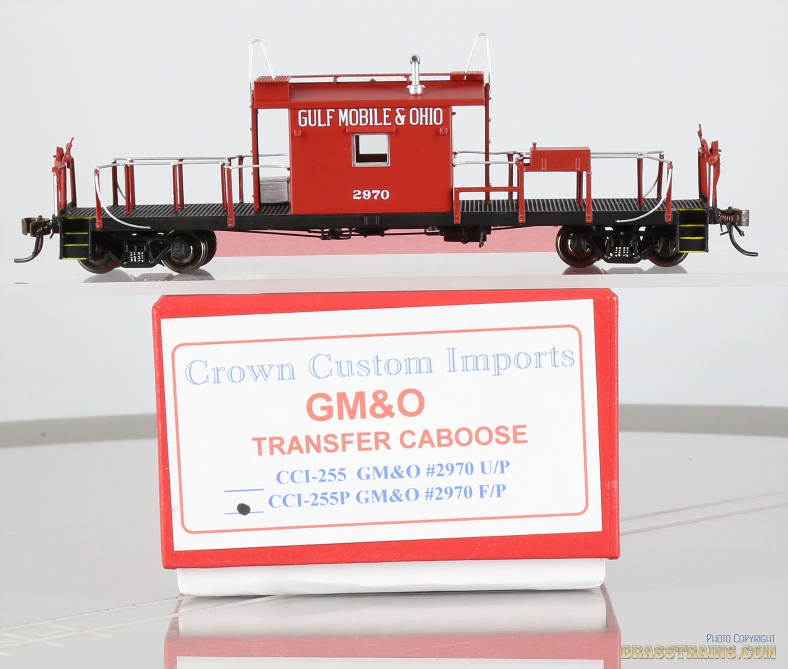 HO Scale Brass Model Train - CCI Crown Custom Imports CCI-255P GM&O ...