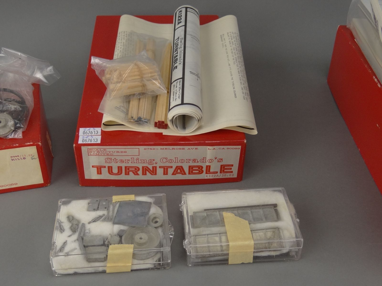 HO Scale Structures Ltd Craftsman Kit #121A, 122A, 122B - Sterling ...