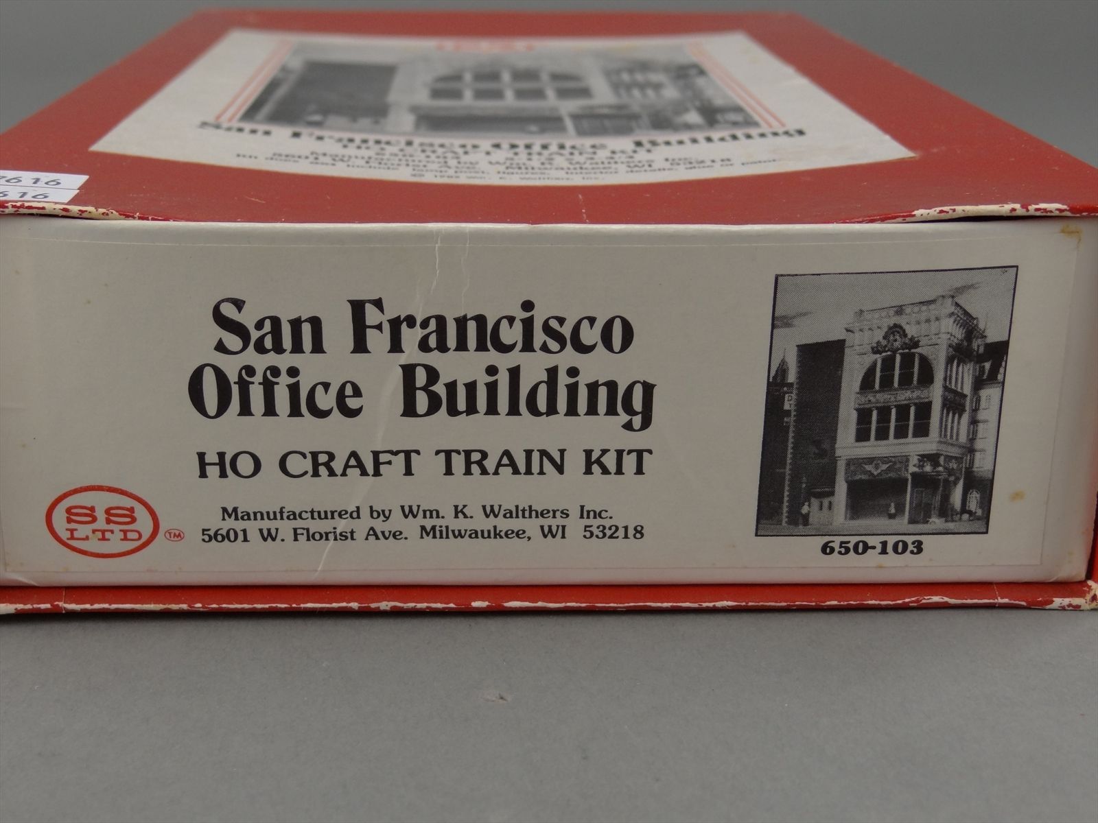 HO Scale Structures Ltd Craftsman Kit #650-103 San Francisco Office ...