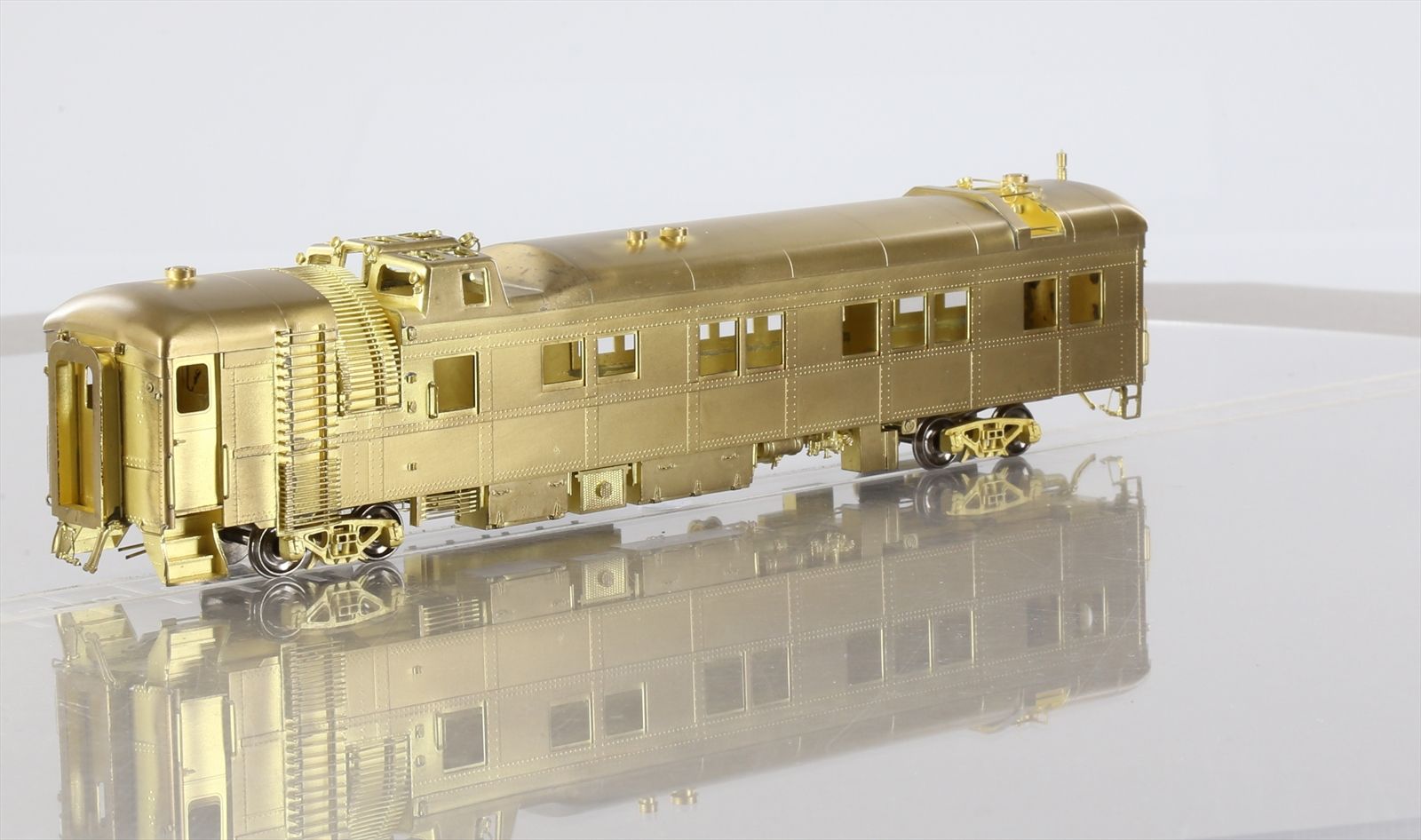 HO Scale Brass Model Train - Railworks PRR Pennsylvania Clearance Car ...