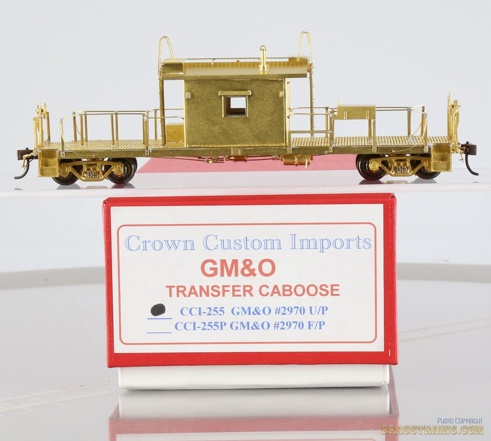HO Scale Brass Model Train - CCI Crown Custom Imports CCI-255 GM&O ...
