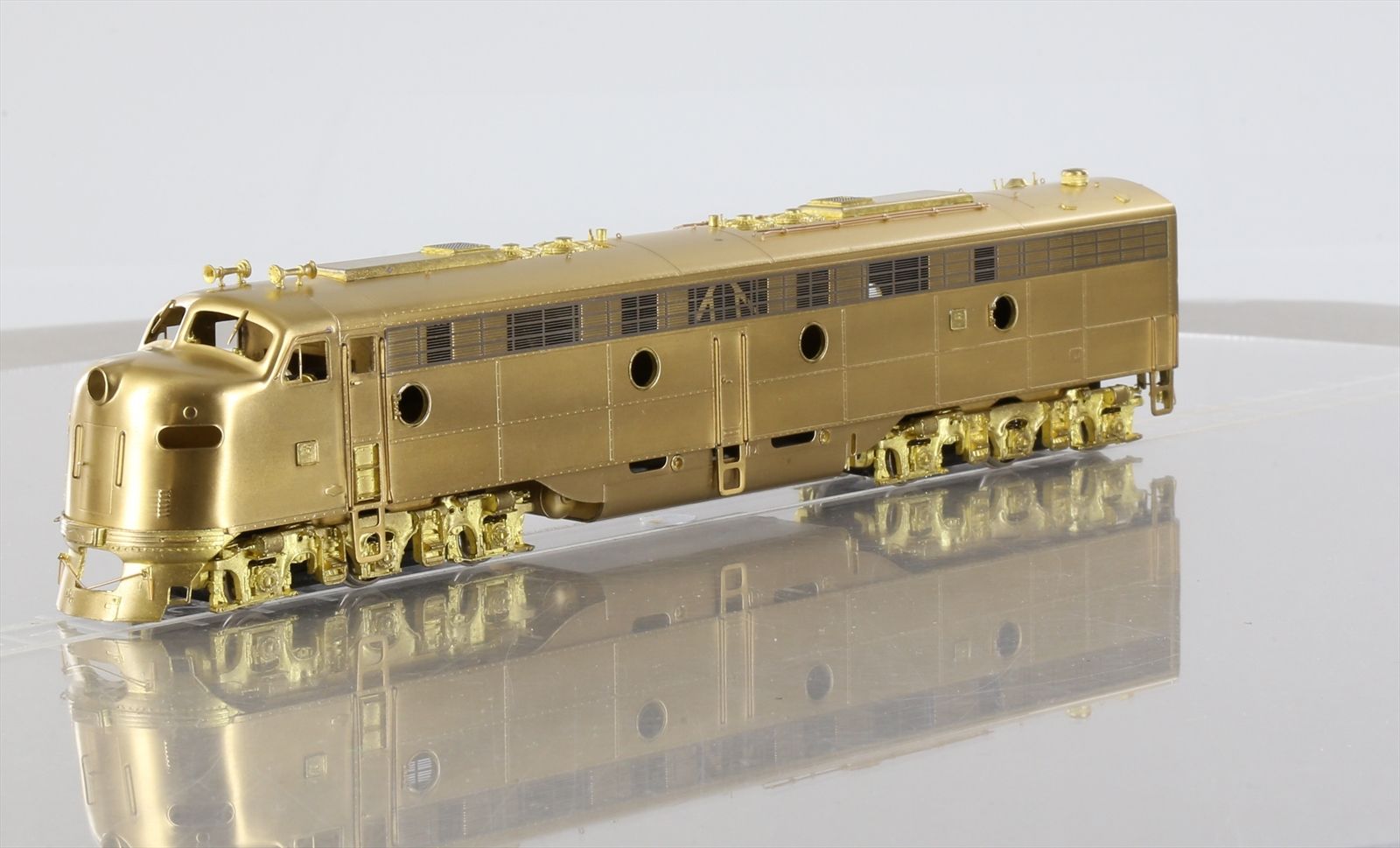 HO Brass Model Train - Oriental Limited EMD E8 E8A Standard 2250HP ...
