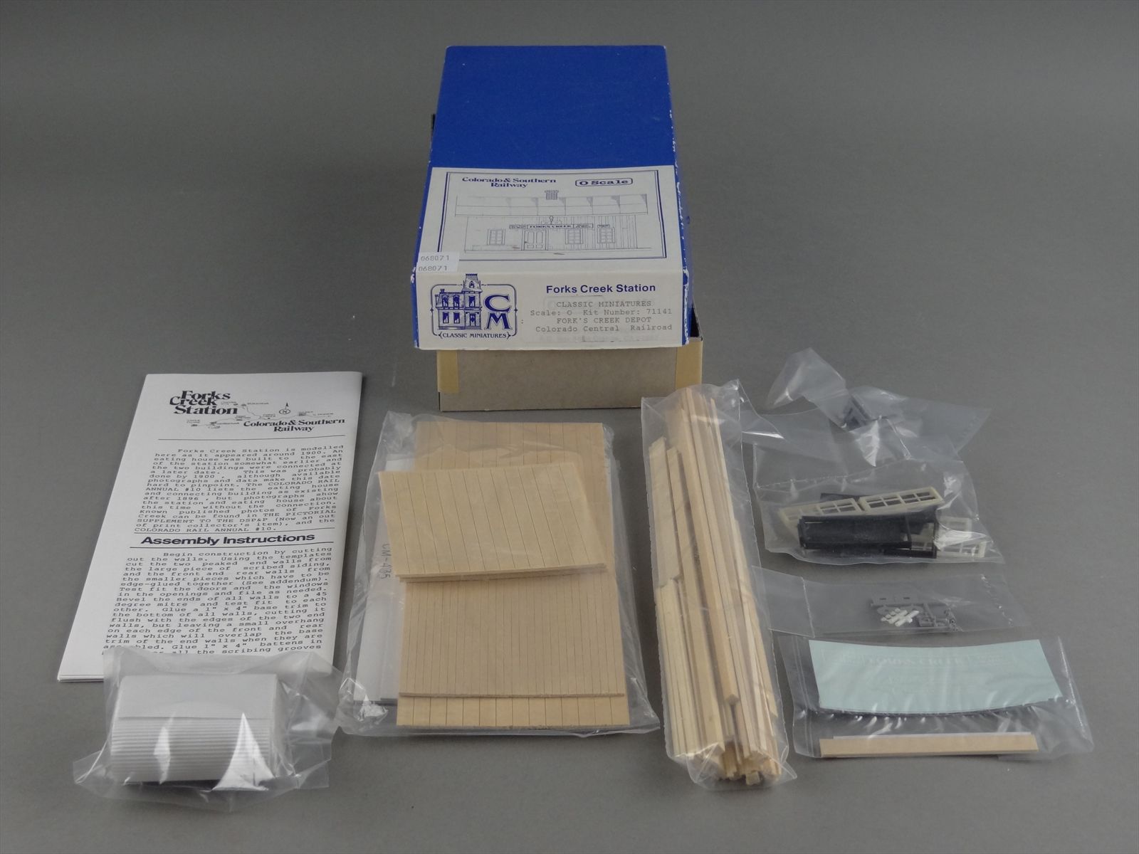 O Scale Craftsman Kit - CM Classic Miniatures 71141 - Forks Creek ...