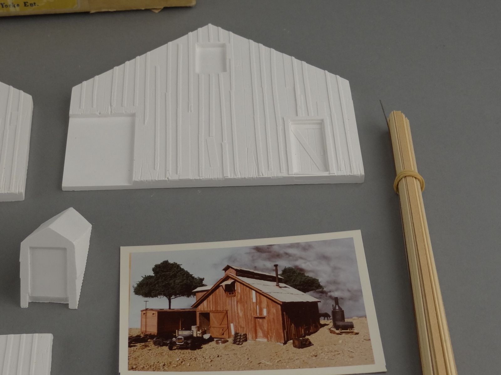 O Scale Unassembled Craftsman Building Structure Kit - Thomas A Yorke ...