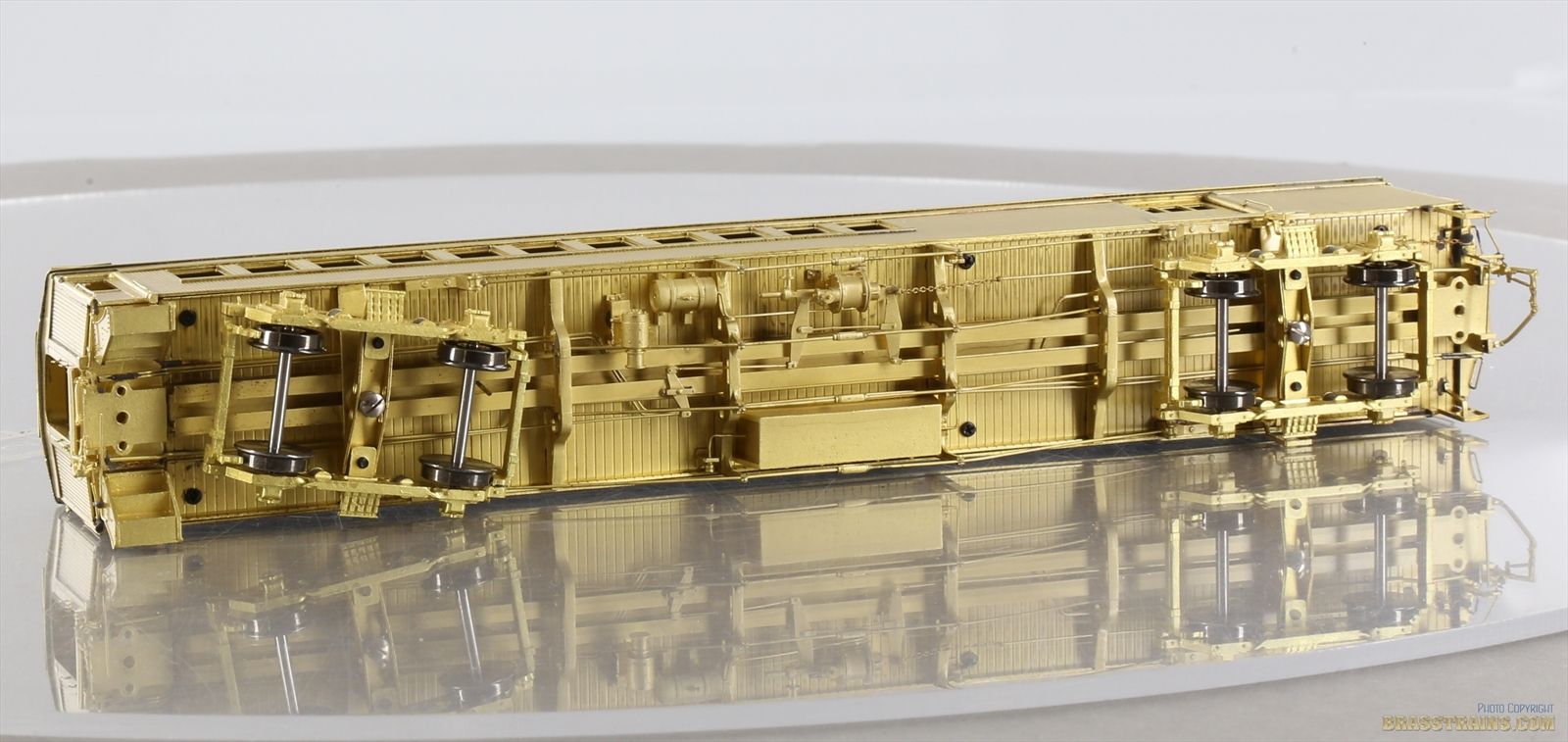 HO Brass Model Train - Railworks S-311S - Rutland Combine & Coach Set ...