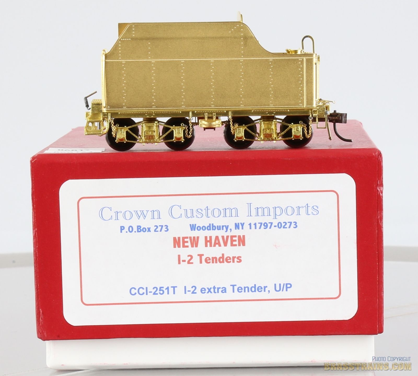 HO Brass Model Train - Crown Custom Imports - CCI-251T - NH New Haven ...