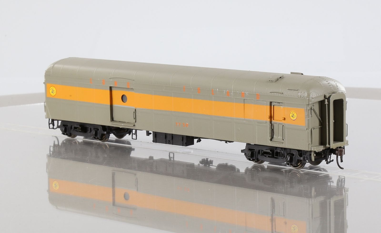 HO Brass Model Train - Railworks R452P LIRR Long Island BM60 Baggage ...