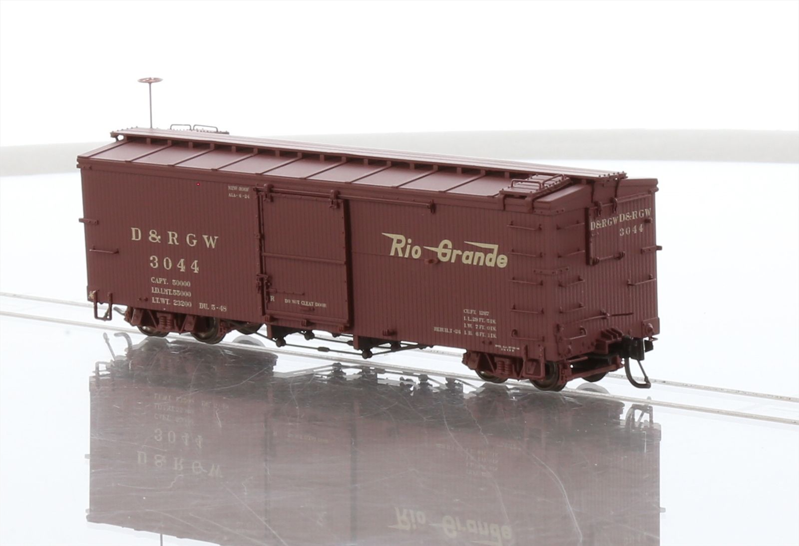 HOn3 Scale Model Freight Car Blackstone PN B340102 D&RGW Rio Grande ...