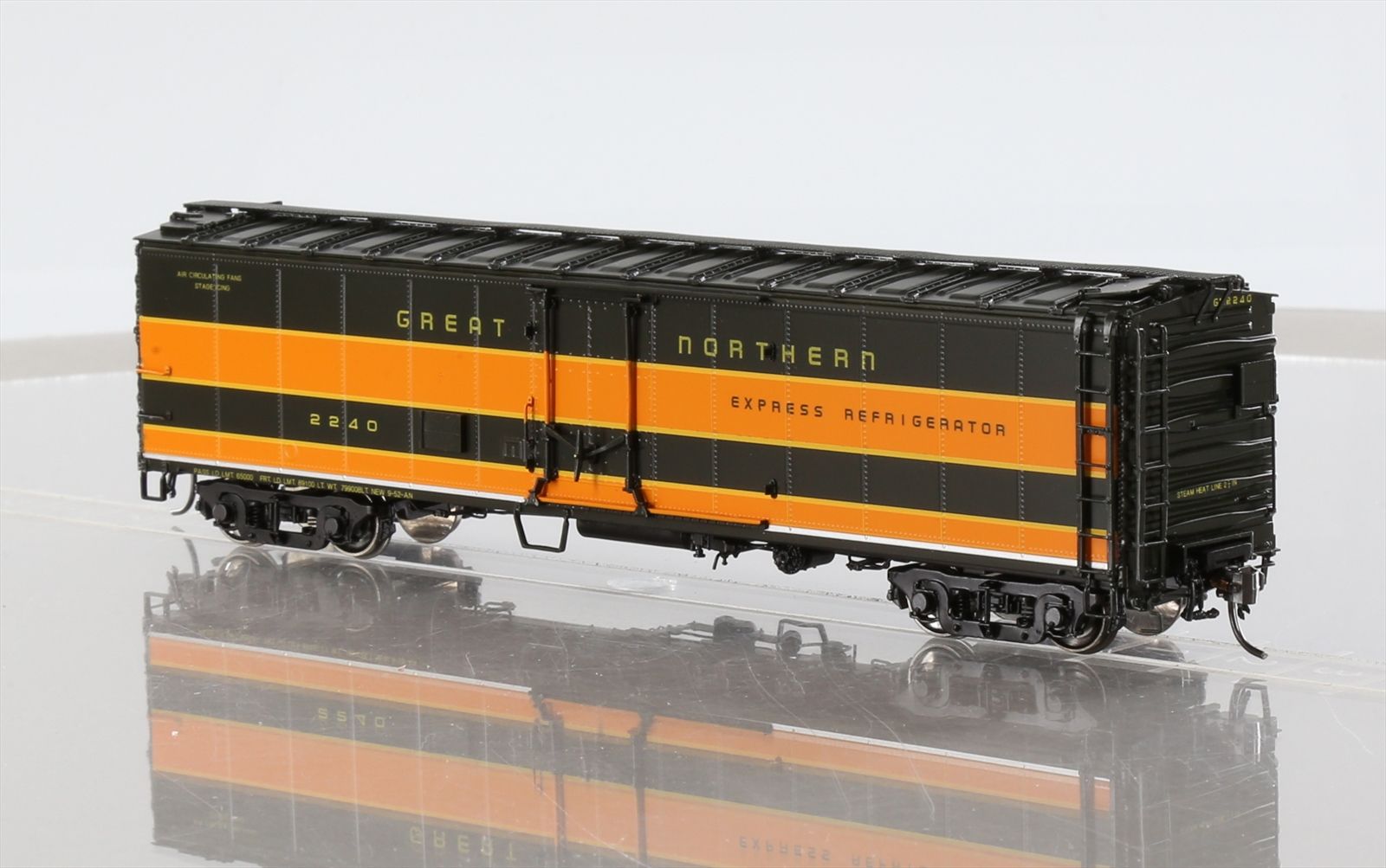 HO Scale Brass Model Train - CIL 2306.1 Challenger GN Great Northern ...
