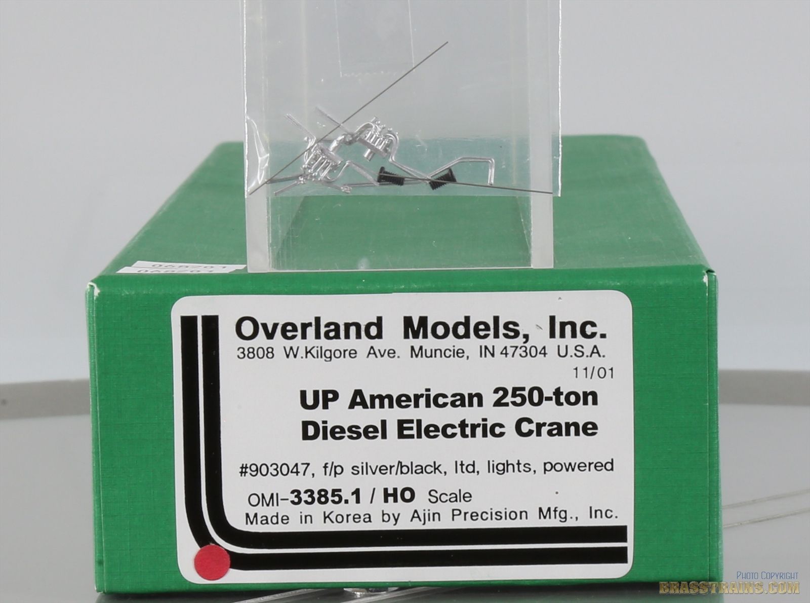 HO Brass Model Train - OMI 3385.1 UP Union Pacific American 250-Ton ...