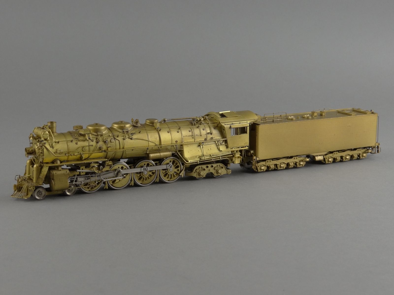 HO Scale Brass Model Steam Locomotive - KEY AT&SF Santa Fe 4-8-4 #3751 ...