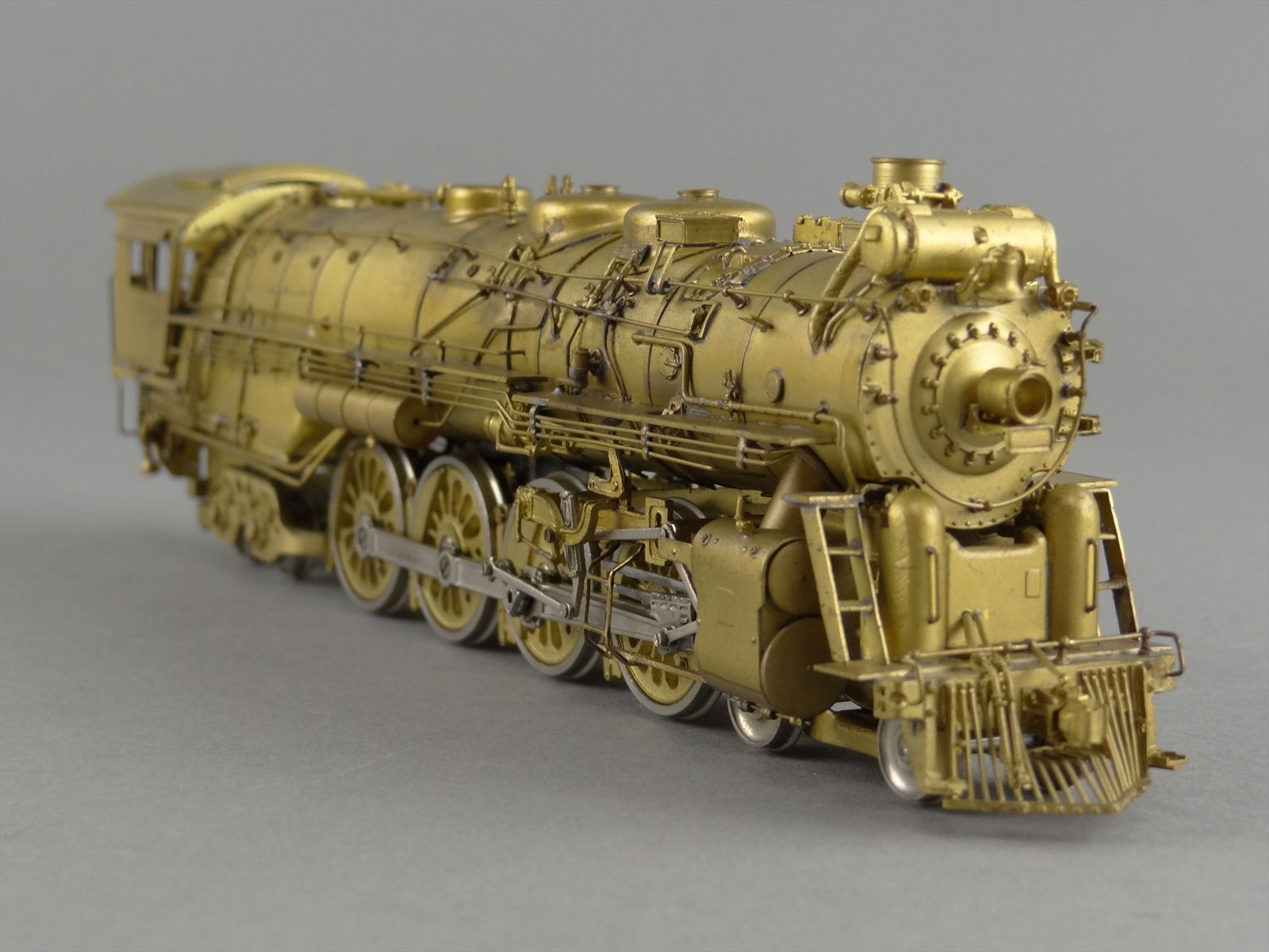 HO Scale Brass Model Steam Locomotive - KEY AT&SF Santa Fe 4-8-4 #3751 ...
