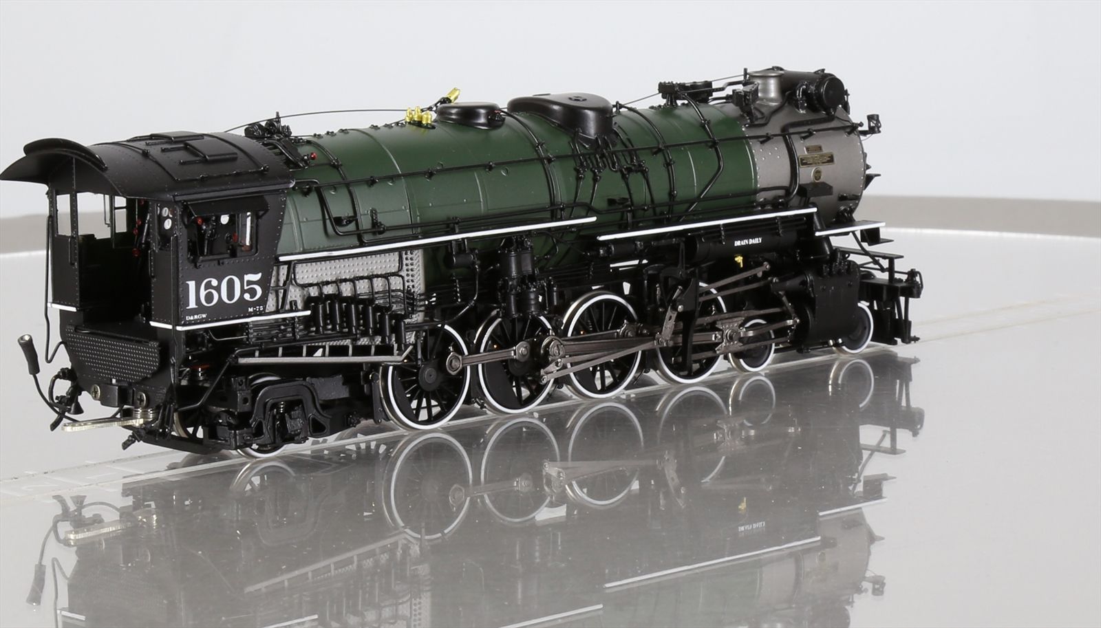 HO Scale Brass Model Train - Glacier Park Models GPM D&RGW Rio Grande M ...