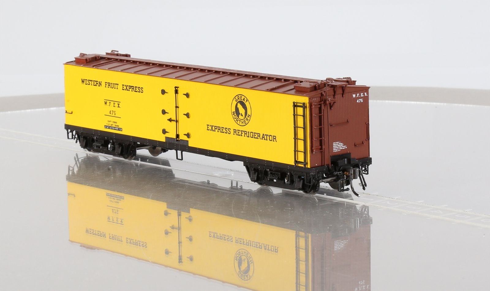 HO Scale Brass Model Freight Car - SSL GNEX04 Shoreham Shops GN Great ...
