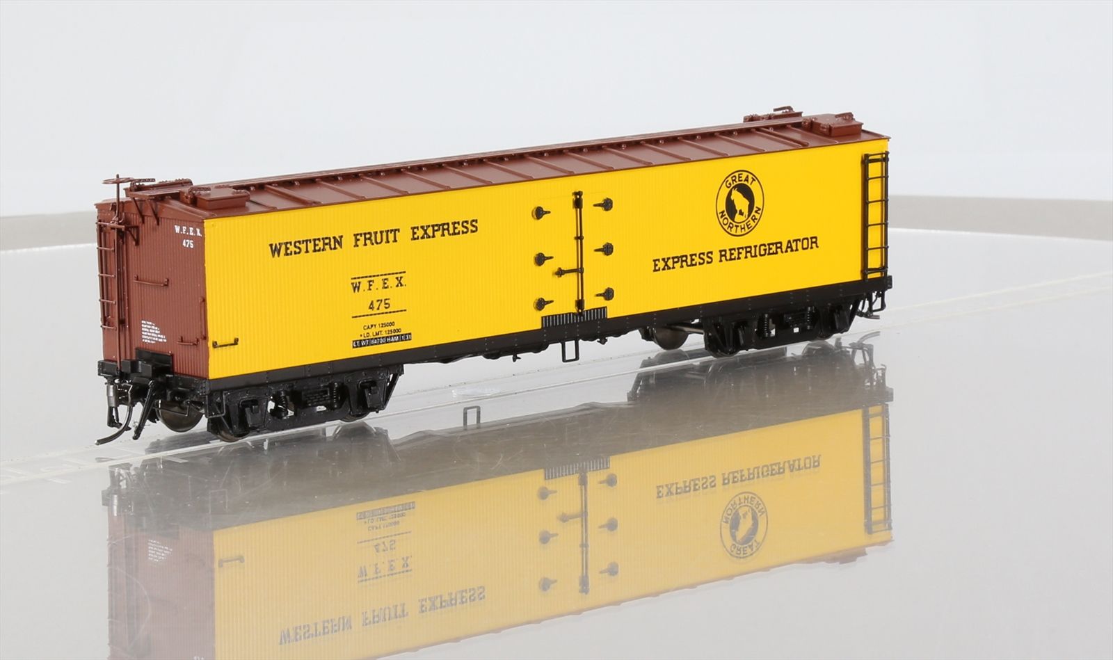 HO Scale Brass Model Freight Car - SSL GNEX04 Shoreham Shops GN Great ...