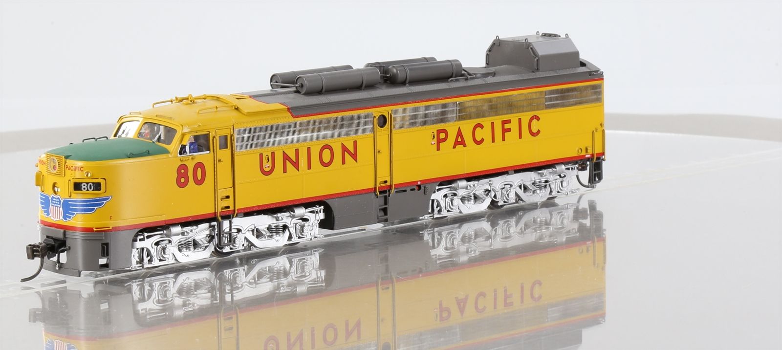 HO Scale Brass Model Train - OMI 5096 UP Union Pacific #8080 Ex #80 Coal Turbine - Custom