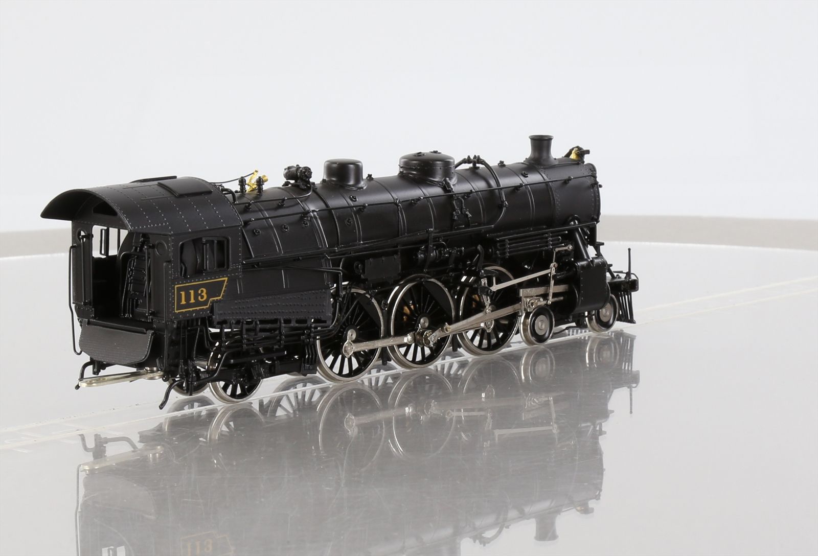 HO Scale Brass Model Train - OMI 1565.1 Reading 4-6-2 G1Sa ...