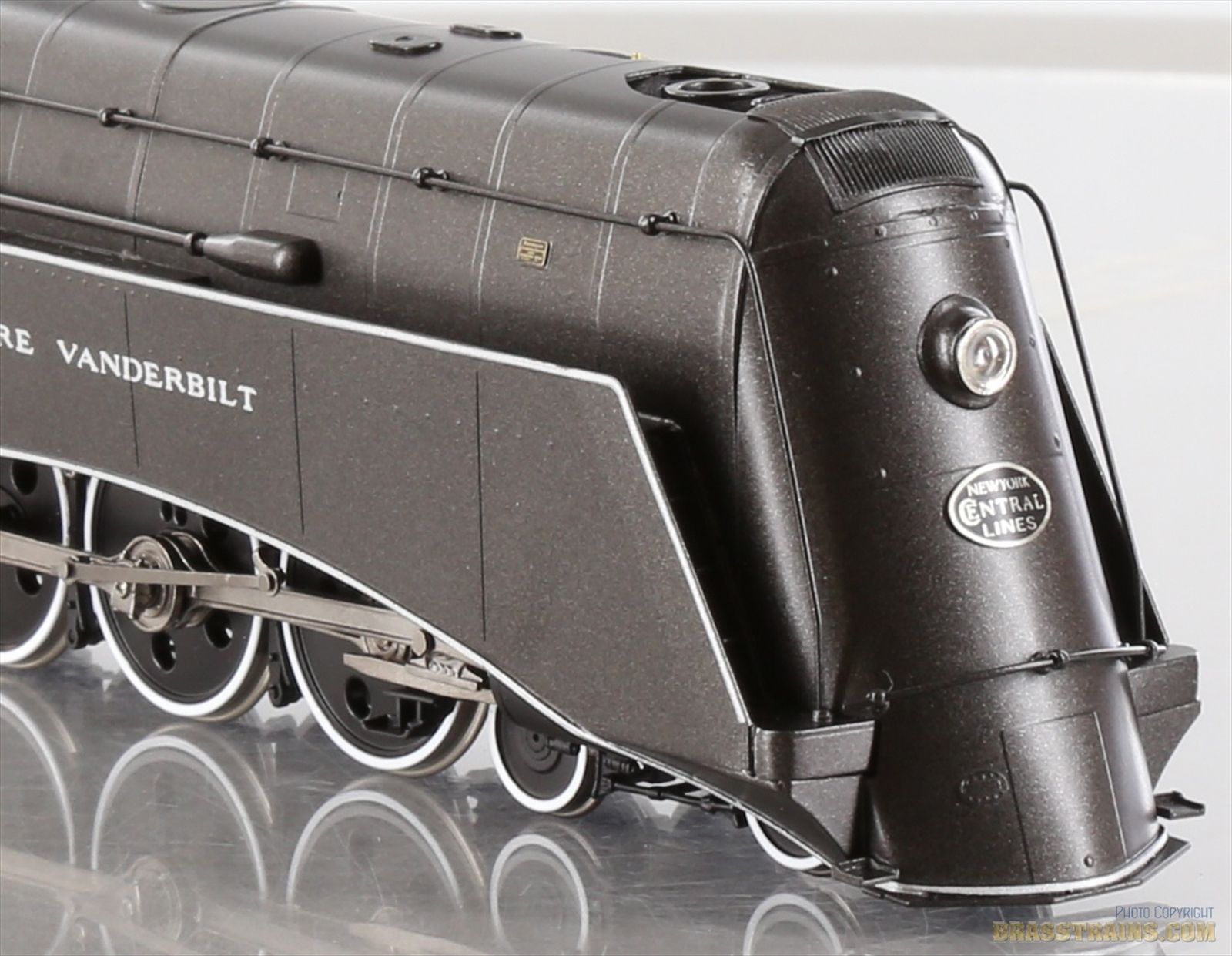 HO Brass Model Train PSC-18370-1 NYC 4-6-4 Commodore Vanderbilt as ...