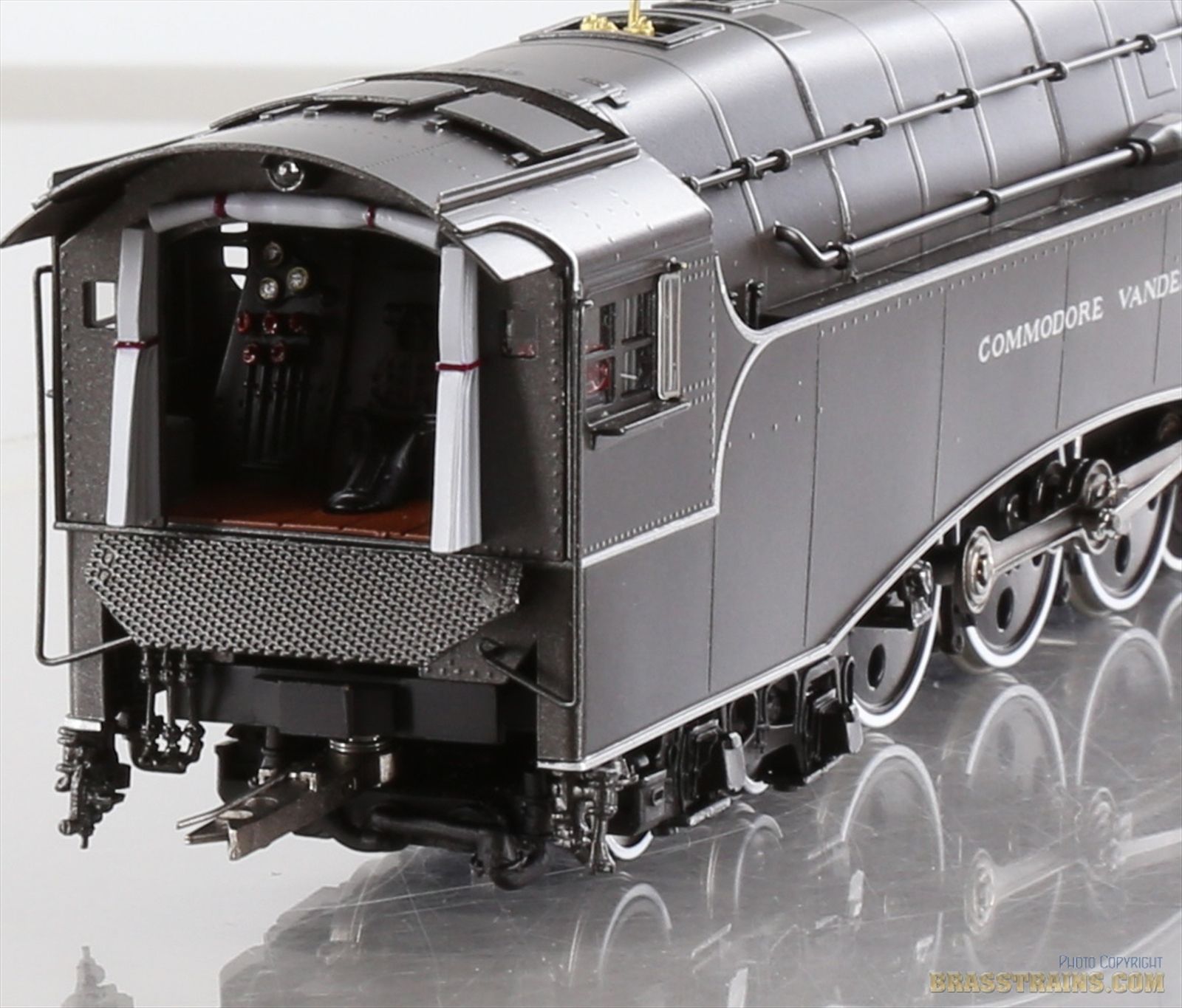 HO Brass Model Train PSC-18370-1 NYC 4-6-4 Commodore Vanderbilt as ...