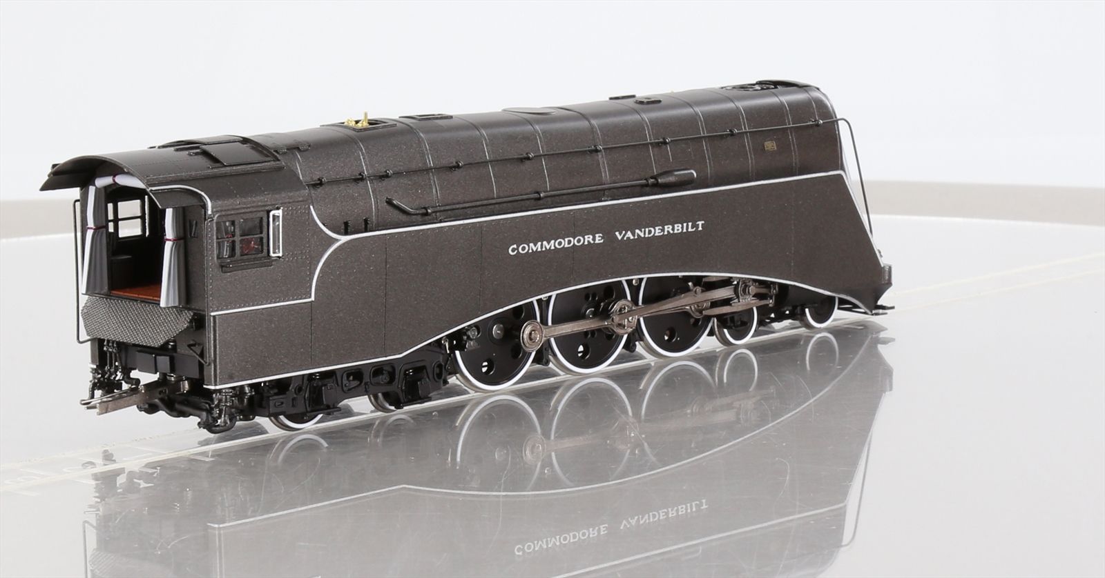 HO Brass Model Train PSC-18370-1 NYC 4-6-4 Commodore Vanderbilt as ...