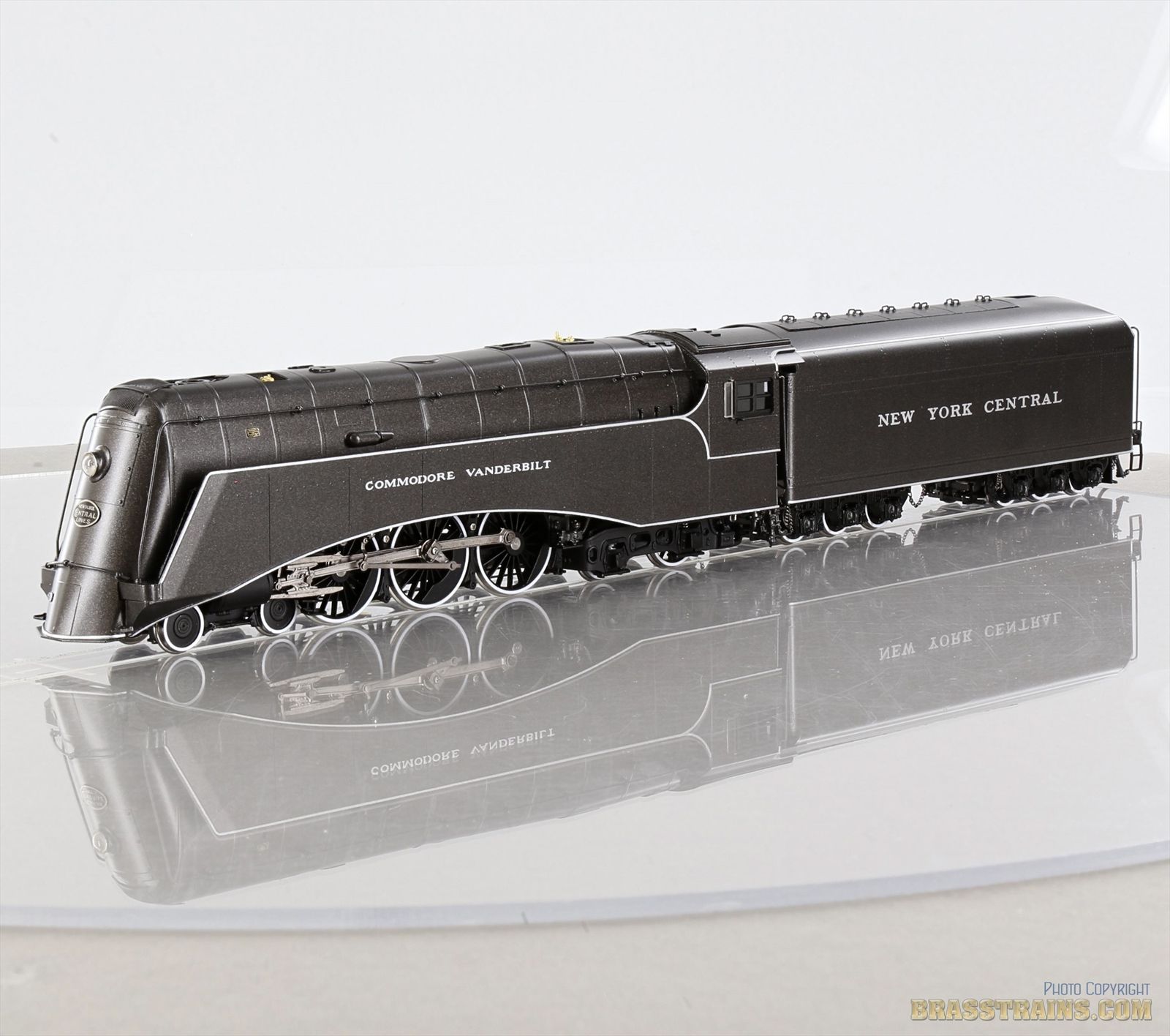 HO Brass Model Train PSC-18368-1 NYC 4-6-4 Commodore Vanderbilt as ...