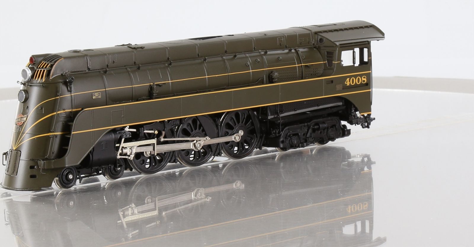 HO Brass Model Train - CIL 2270.1 Challenger C&NW 4-6-4 E-4 #4008 ...