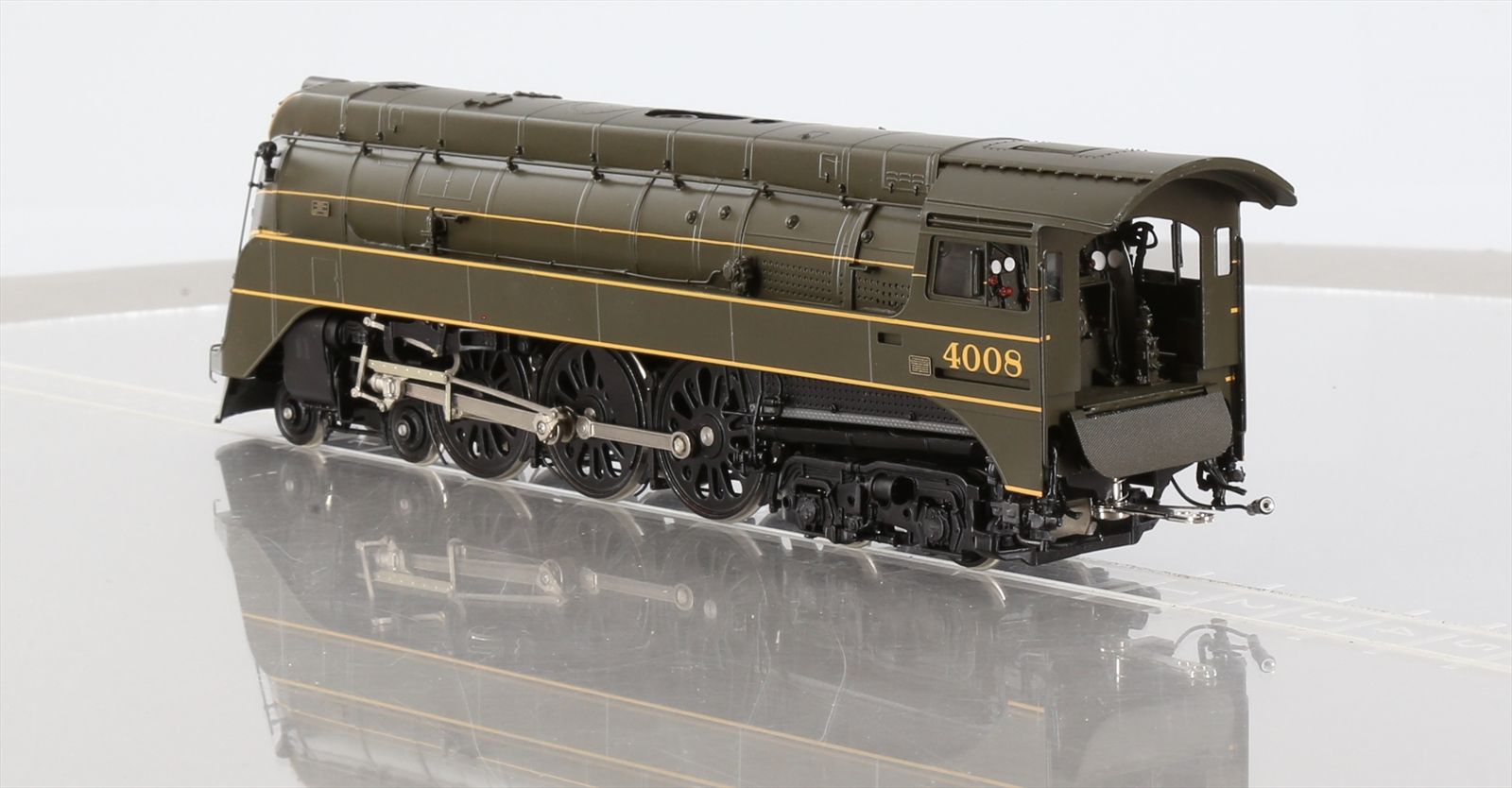 HO Brass Model Train - CIL 2270.1 Challenger C&NW 4-6-4 E-4 #4008 ...