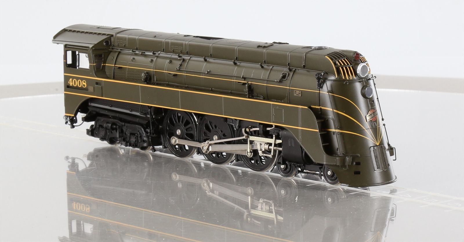 HO Brass Model Train - CIL 2270.1 Challenger C&NW 4-6-4 E-4 #4008 ...