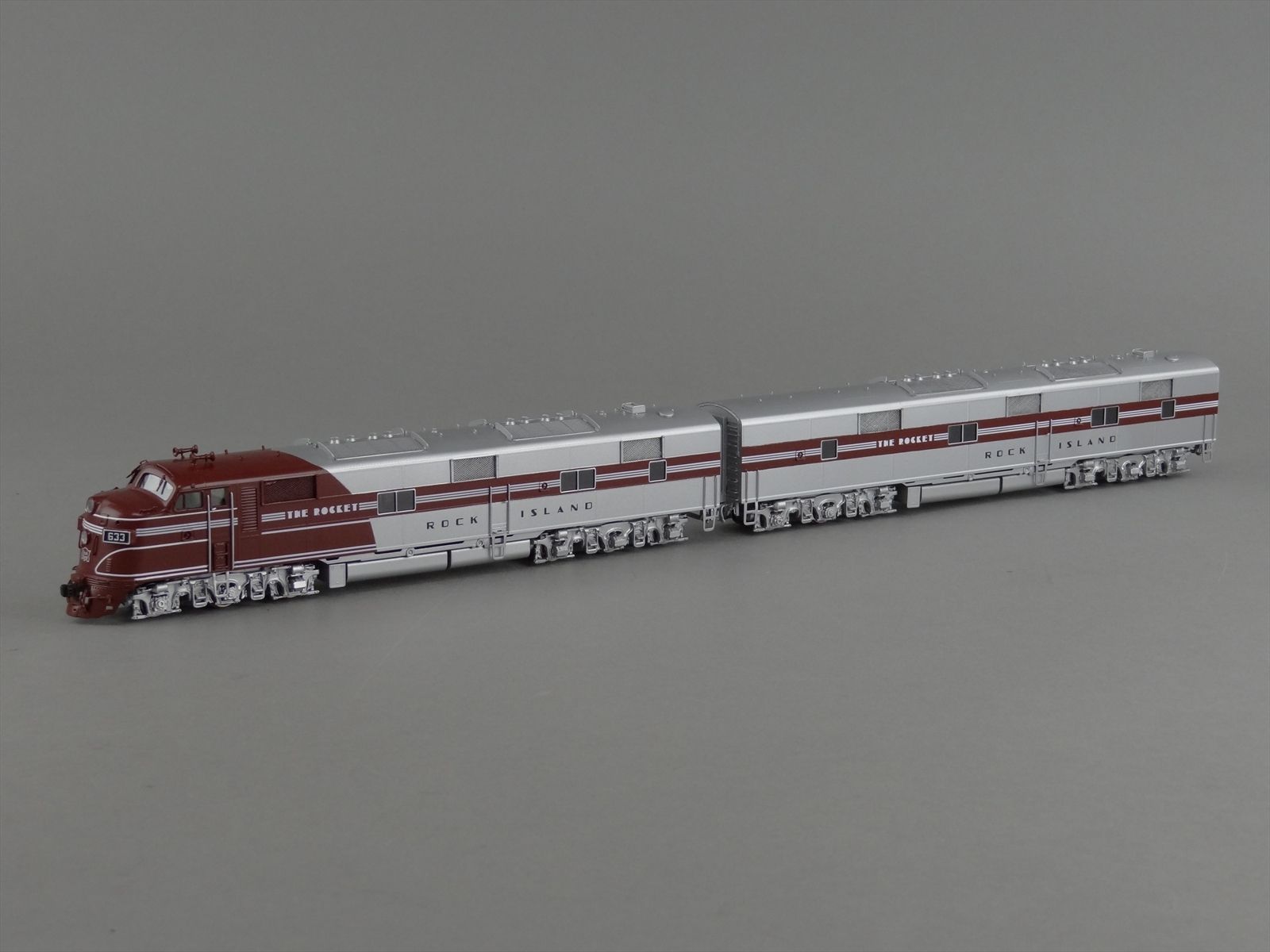 HO Scale Brass Model - CIL 2047.1 CRI&P Rock Island The Rocket EMD E7A ...
