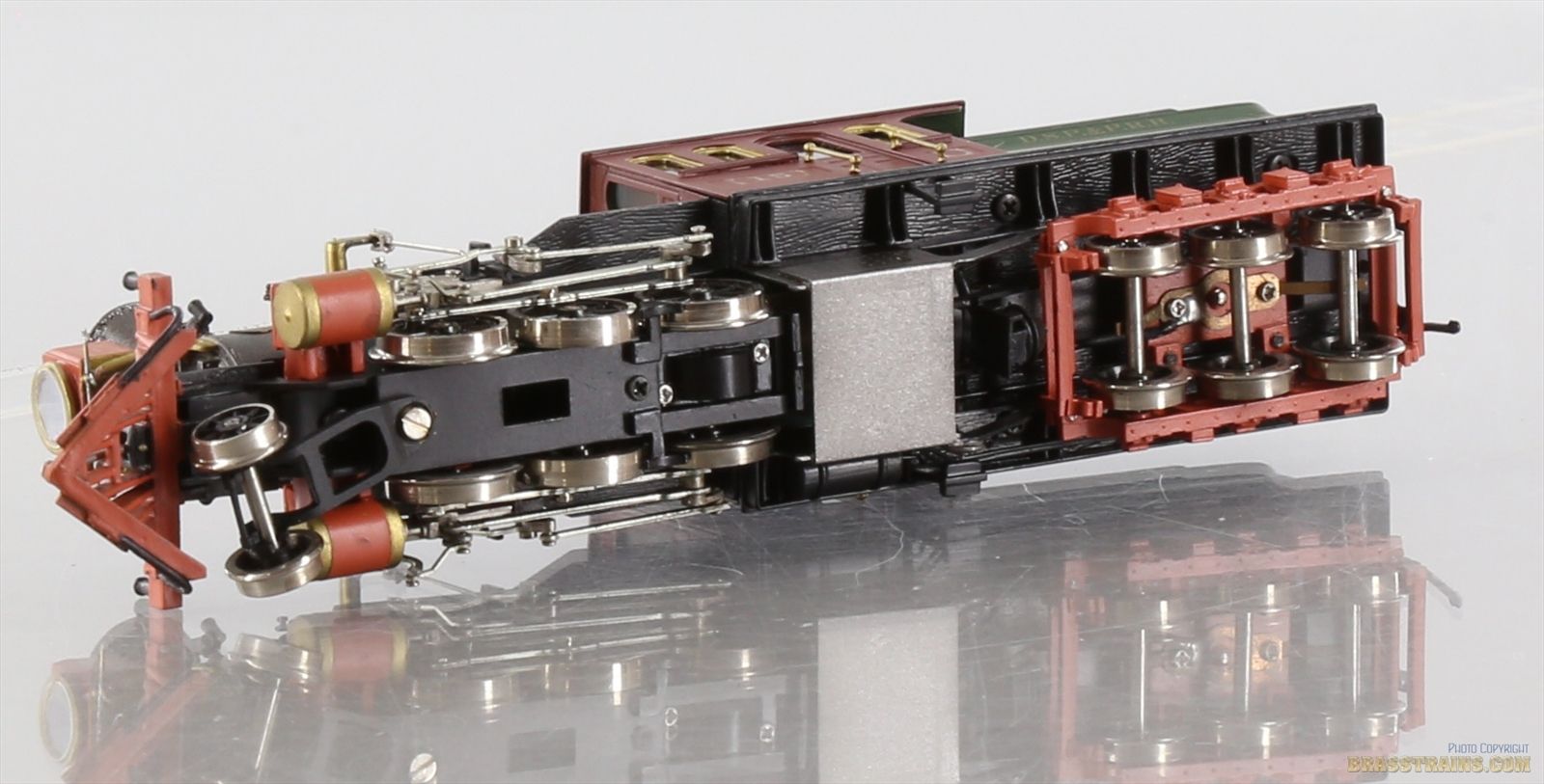 HOn3 Brass Model Train - BLW DSP&P 2-6-6T Mason Bogie #15 Breckenridge ...