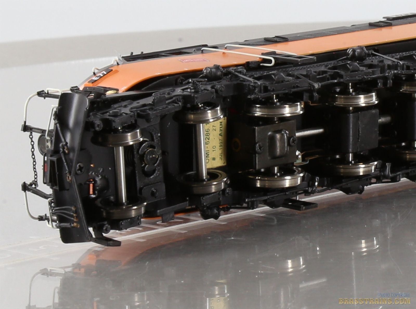 HO Scale Brass Model Train - OMI 6286.1 Overland MILW Milwaukee Little Joe Freight Electric #E77 ...