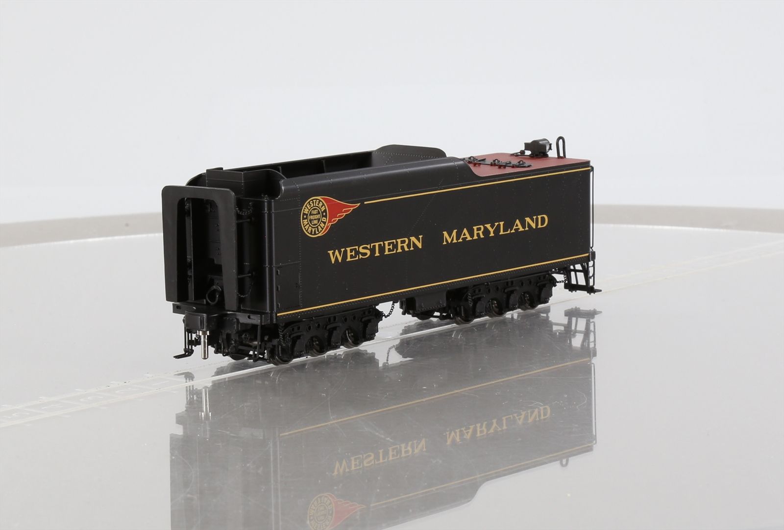 HO Brass Model Train - PSC 17670-1 WM Western Maryland 4-8-4 J-1 #1407 - F/P