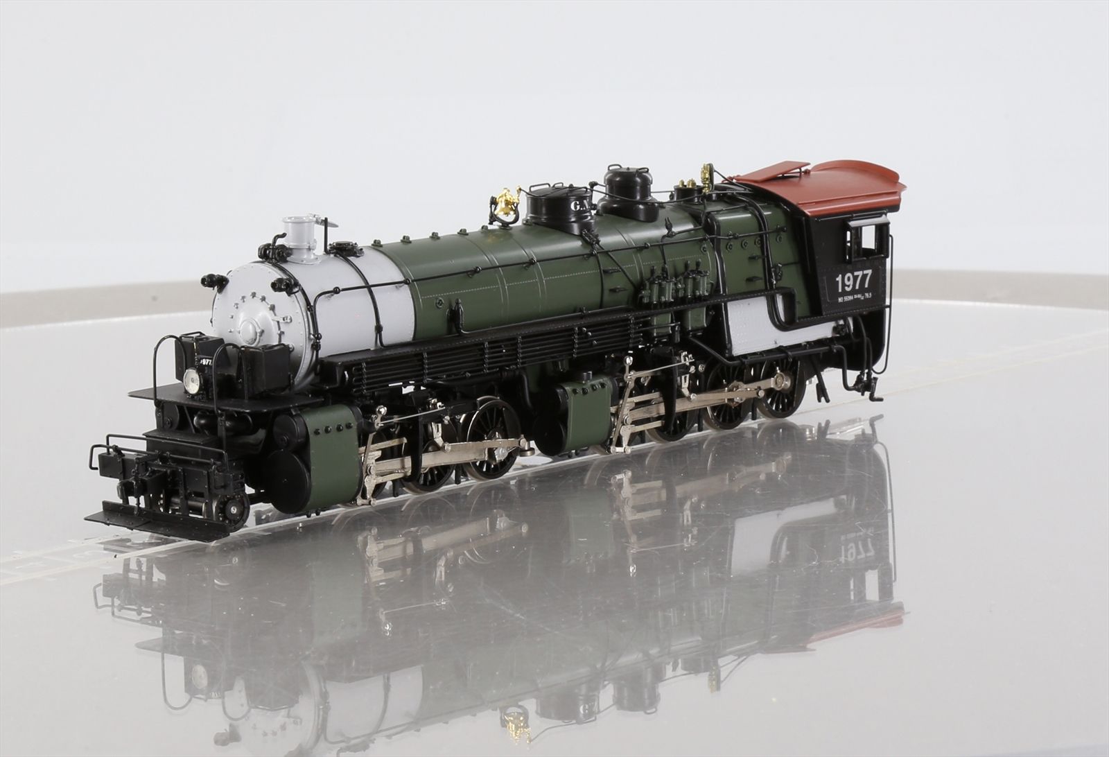 HO Brass Model Train - CIL 2052.1 GN M-2 2-6-8-0 #1977 Glacier Park - F/P