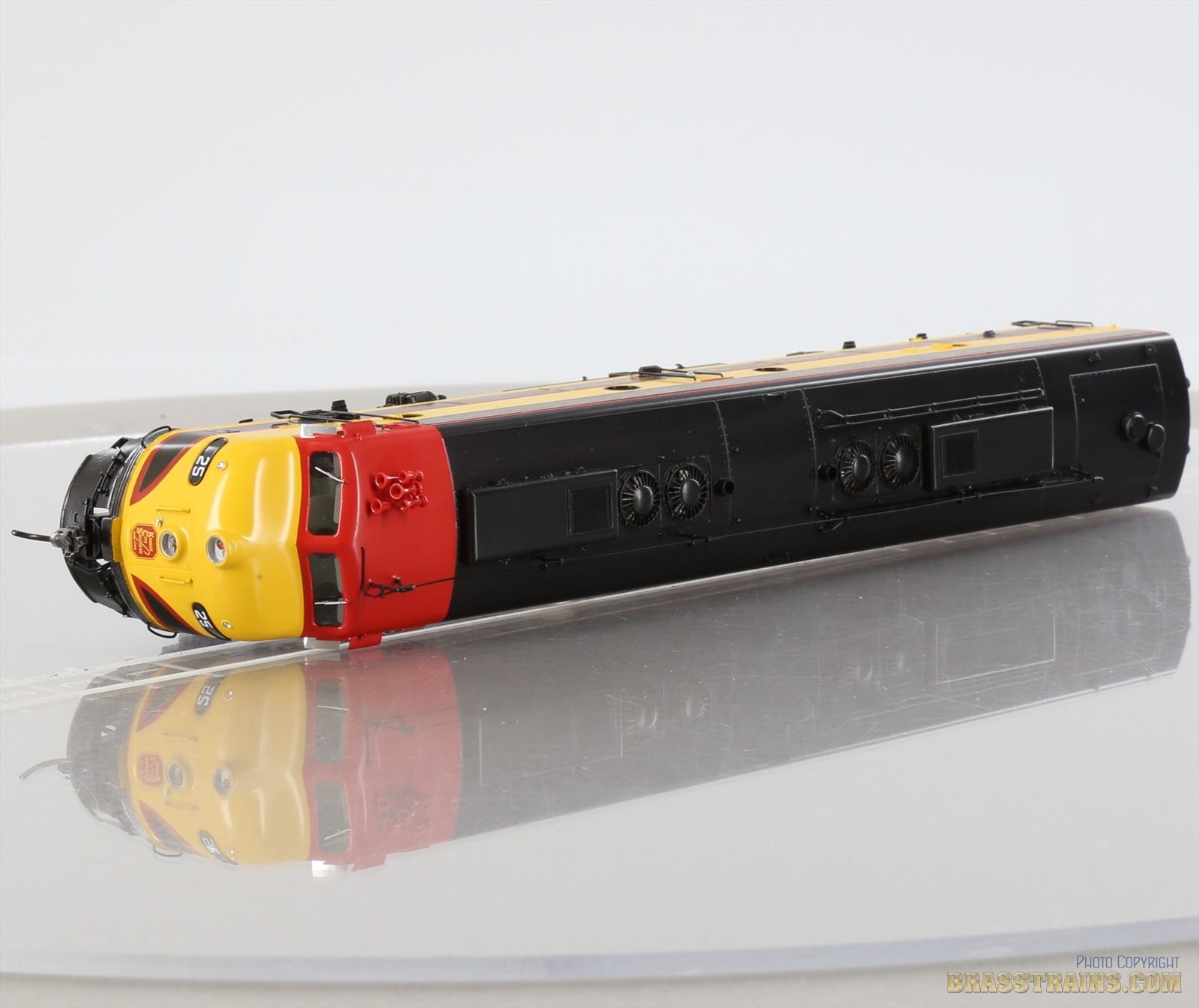 HO Brass Model Train - OMI AA-1250-1 Overland KCS Kansas City Southern ...