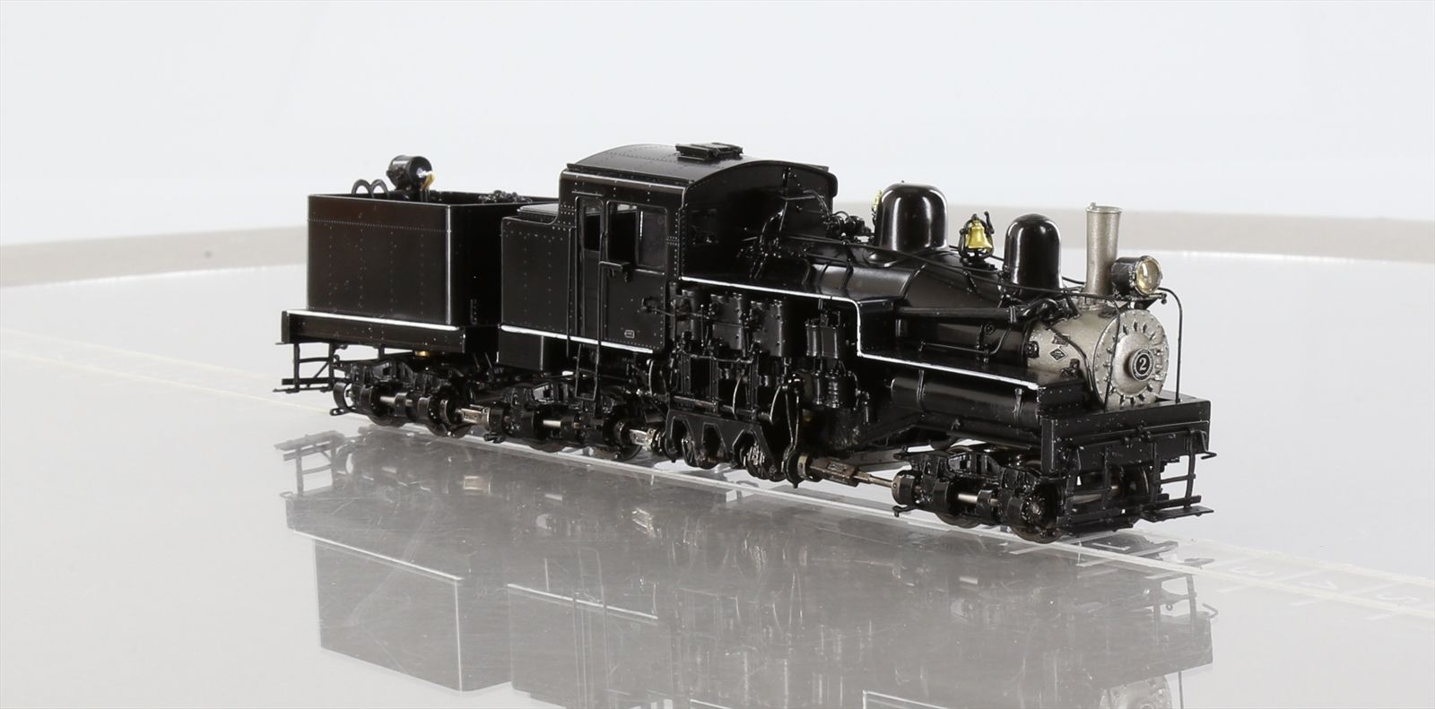 HO Scale Brass Model Train - Precision Scale PSC 16600-1 3-Truck Shay ...