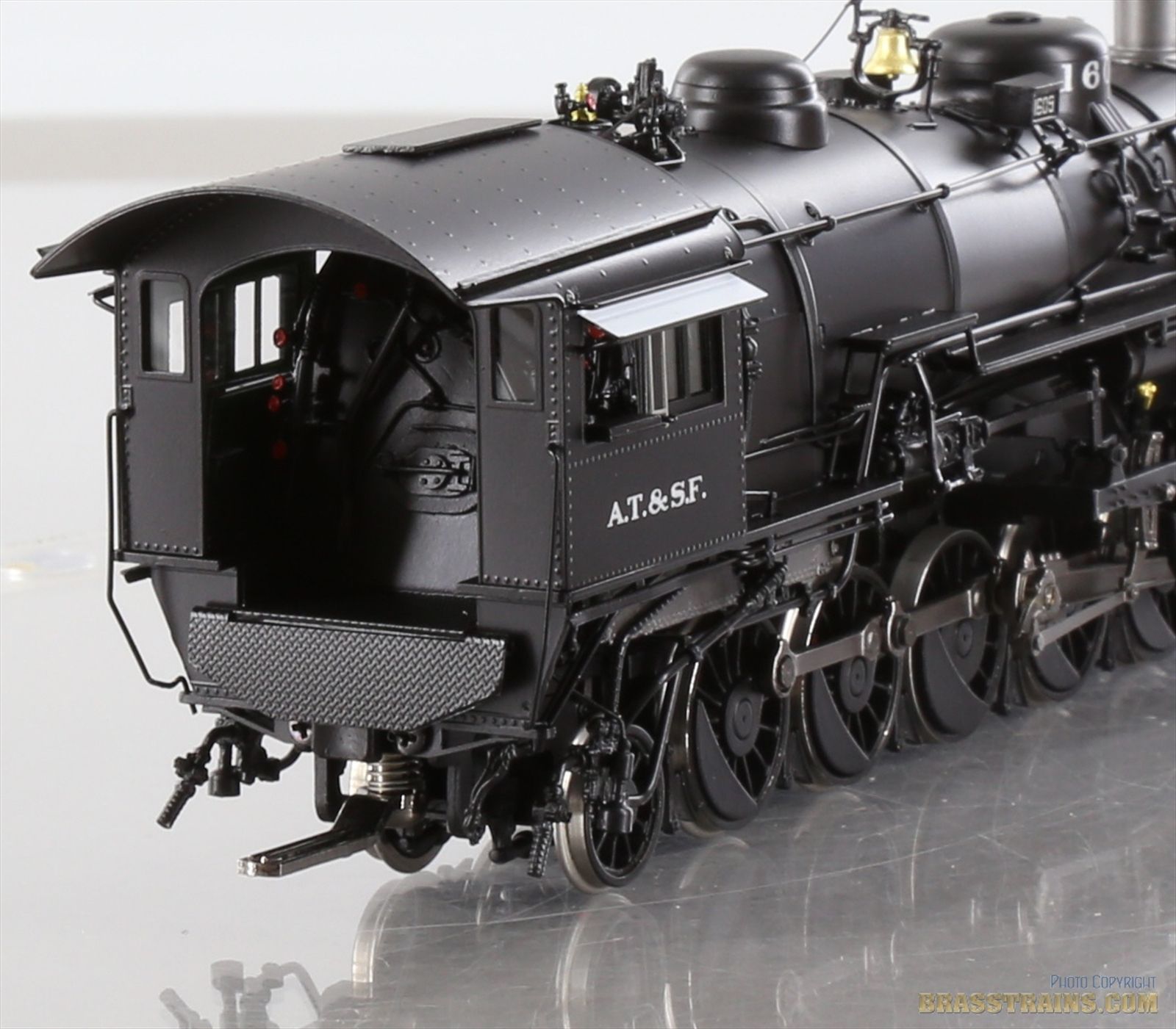 HO Scale Brass Model Train - DP Division Point DP-3910 ATSF Santa Fe 2 ...